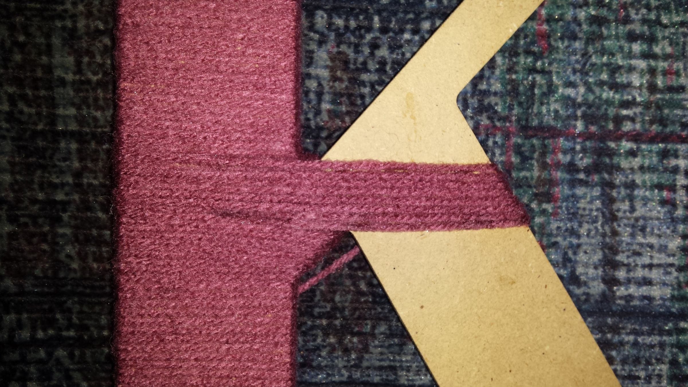 Yarn Wrapped Letter K : 5 Steps (with Pictures) - Instructables