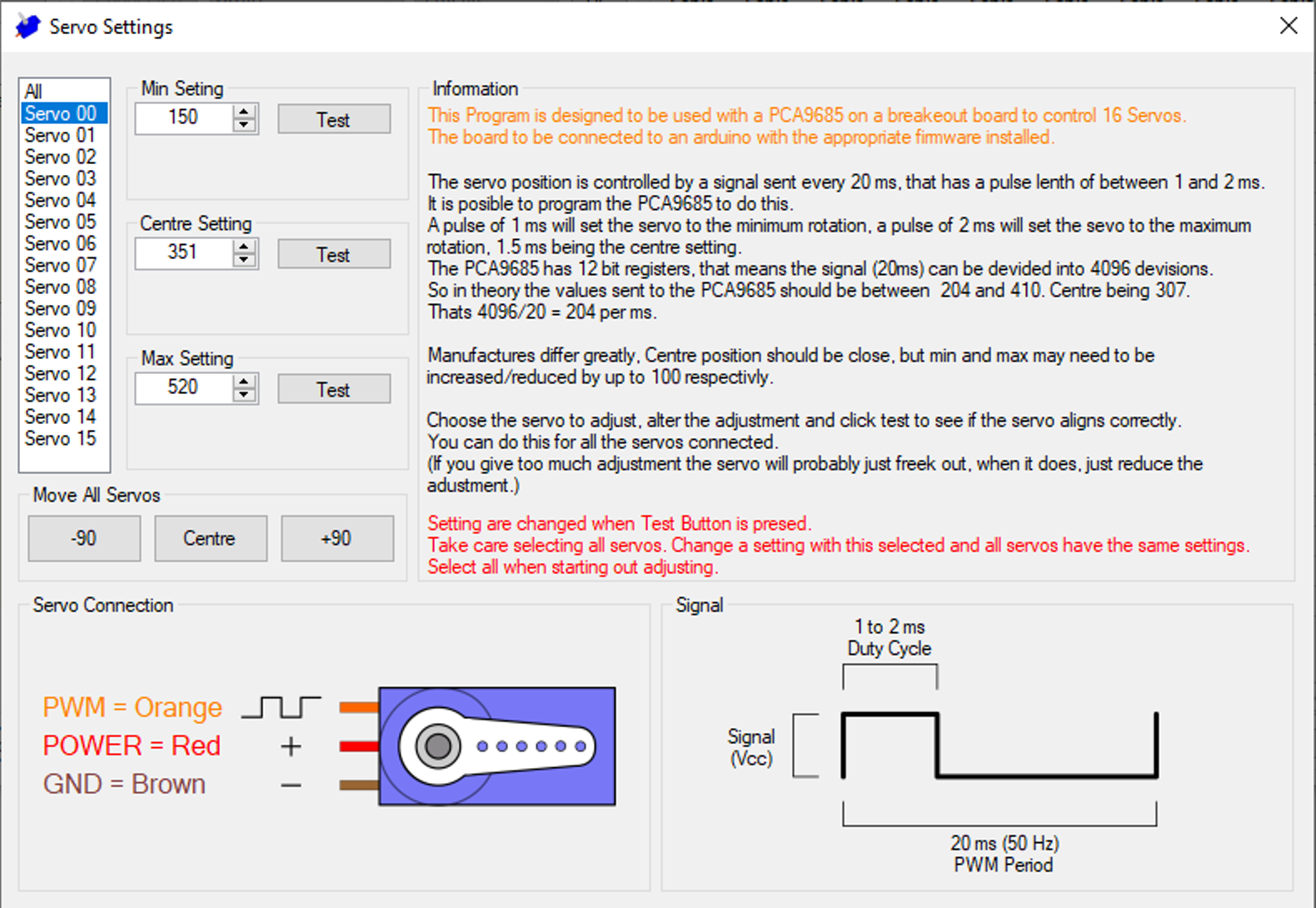 Tim's PCA9685 Controller : 5 Steps (with Pictures) - Instructables