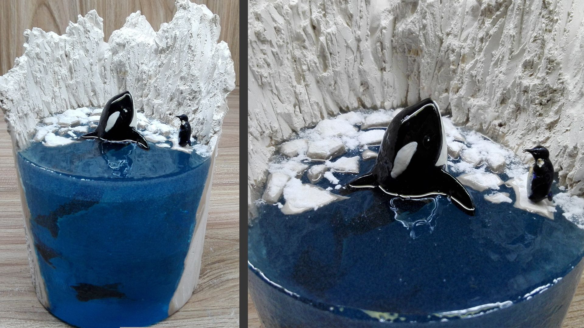 Killer Whale (orca) Resin Art | Diorama : 3 Steps - Instructables