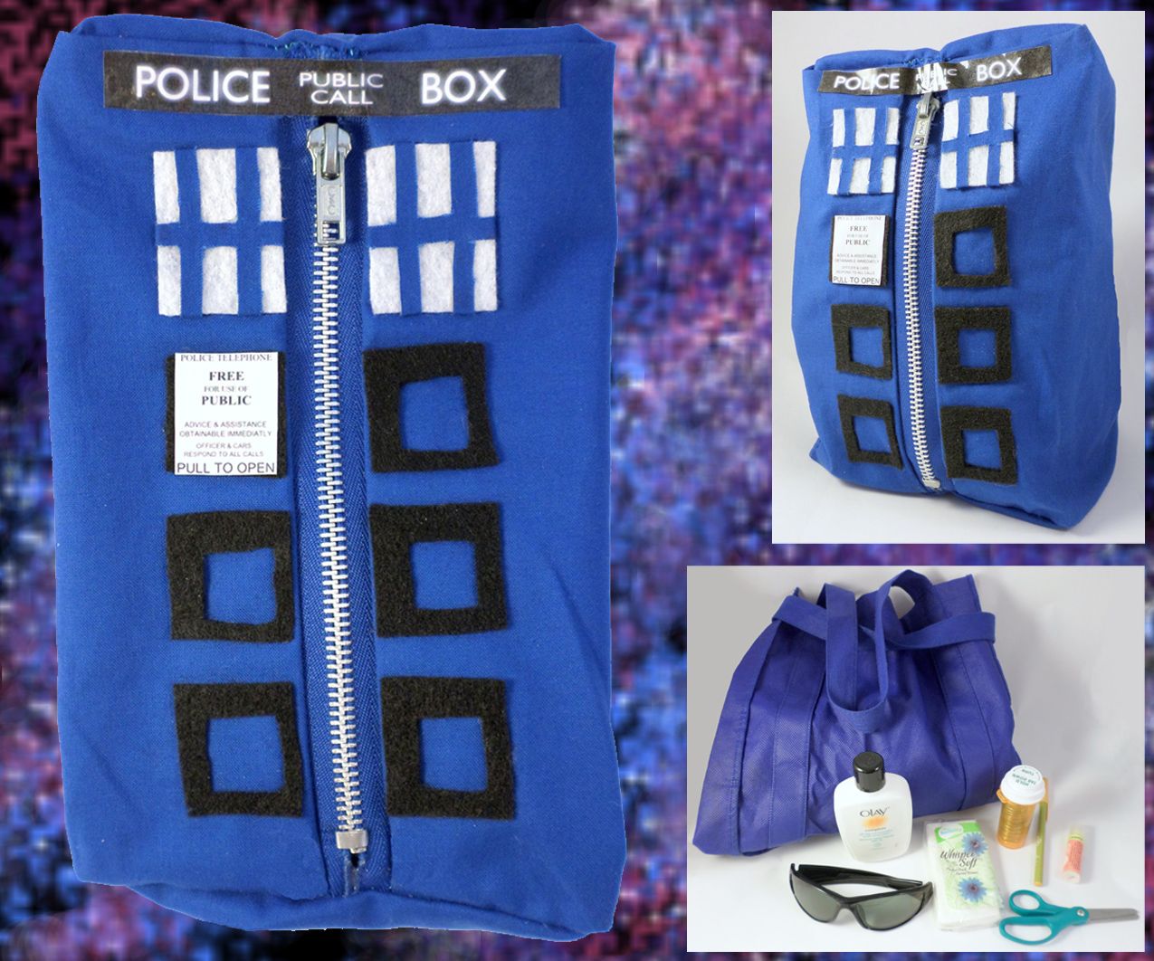 Bigger-on-the-Inside Tardis Bag : 6 Steps (with Pictures) - Instructables