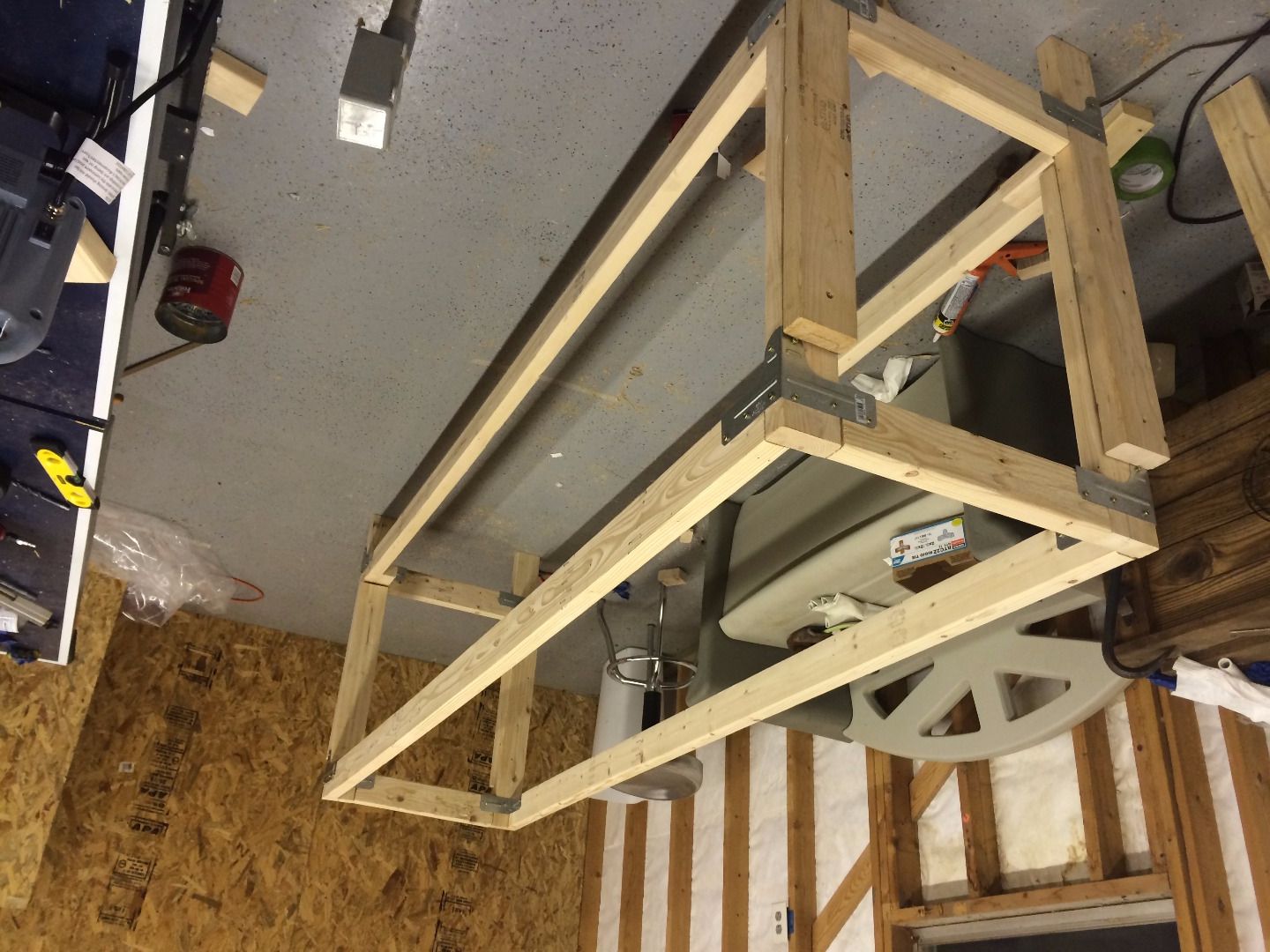 Build an Adjustable Stand Up Workbench : 7 Steps (with Pictures ...