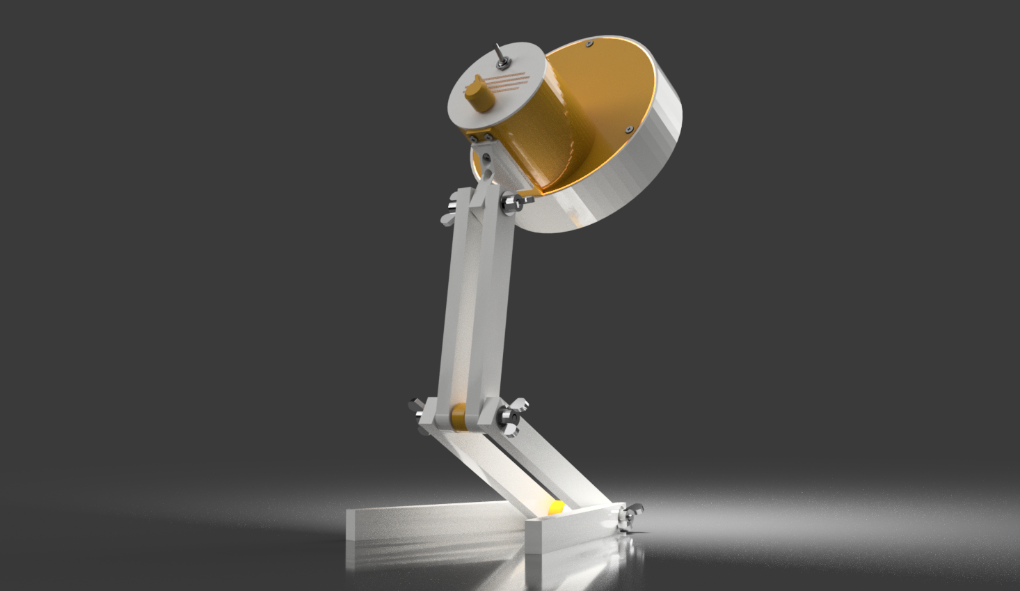 USB Desk Lamp - Dimmable - 3D Printed : 9 Steps (with Pictures ...