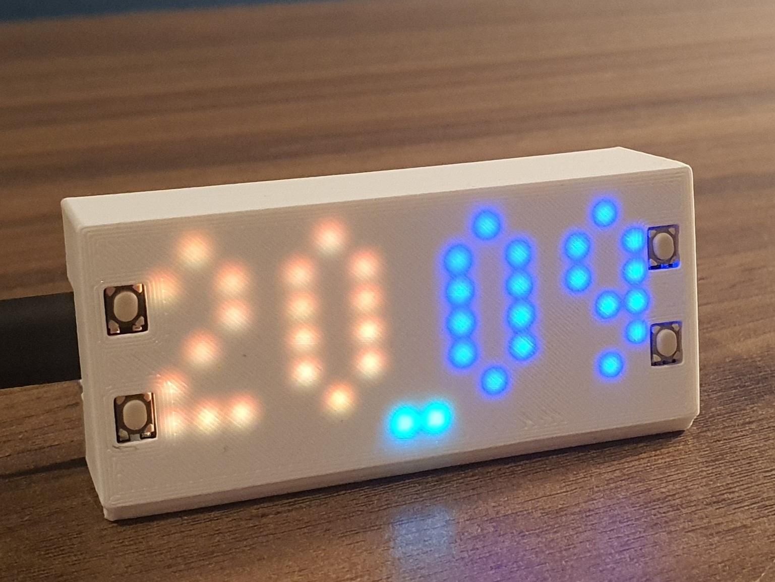 Pico Unicorn Mini Desk Clock : 5 Steps - Instructables