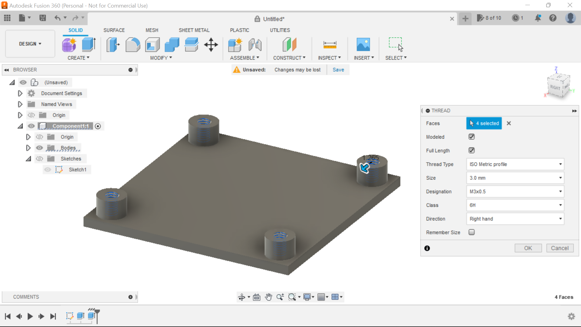 Abus Bike Helmet Front Light With Fusion360 : 3 Steps (with Pictures ...