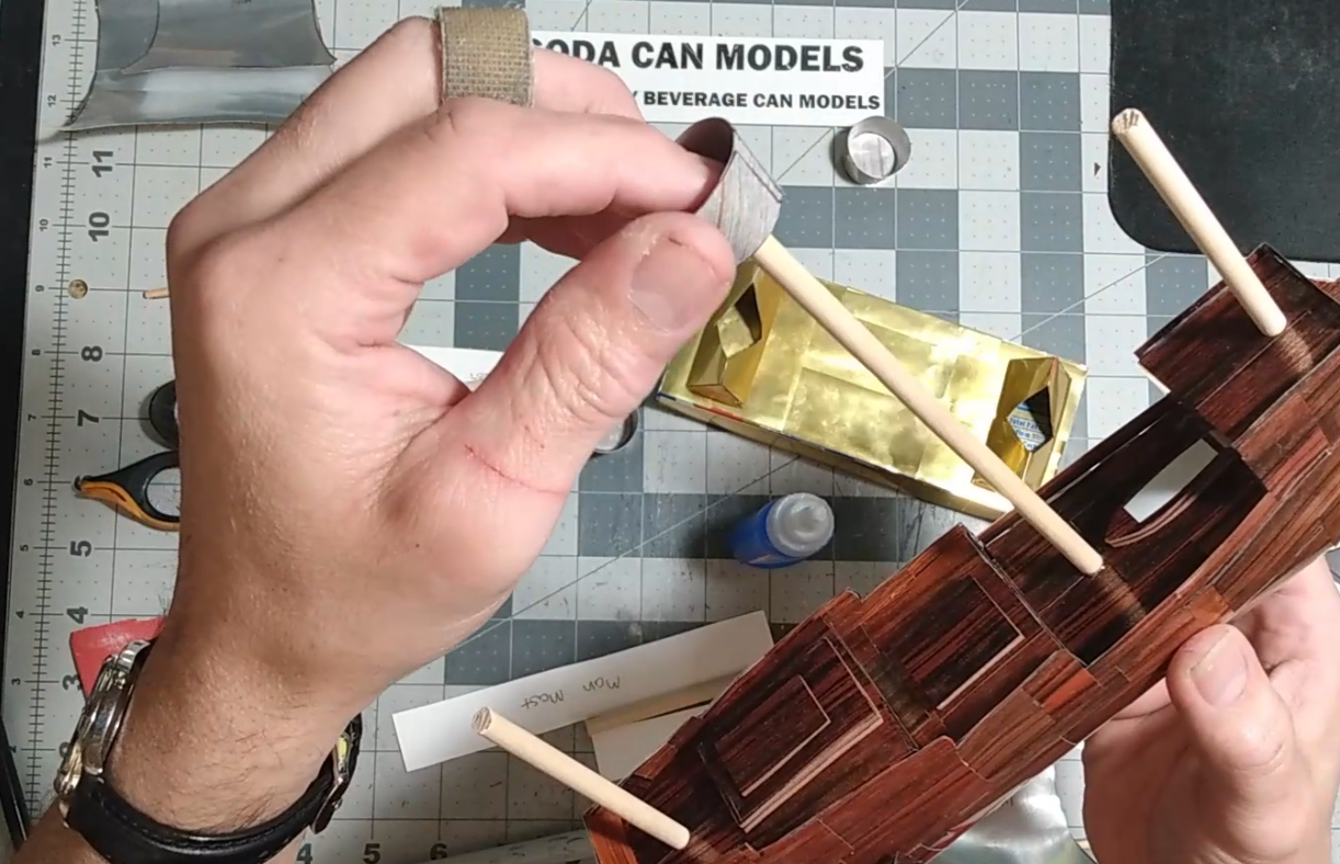 Float Your Soda Can Boat! DIY Sailing Ship Made From Soda Cans! : 15 ...