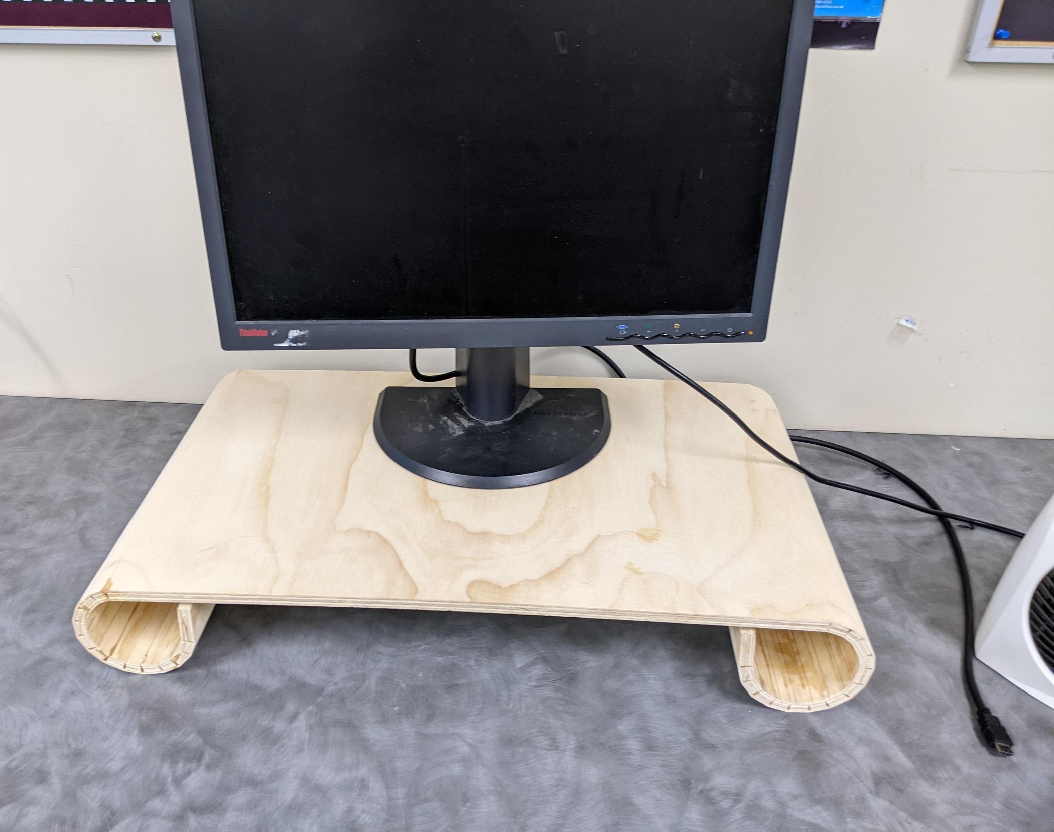 Bent Plywood Monitor Stand : 7 Steps - Instructables