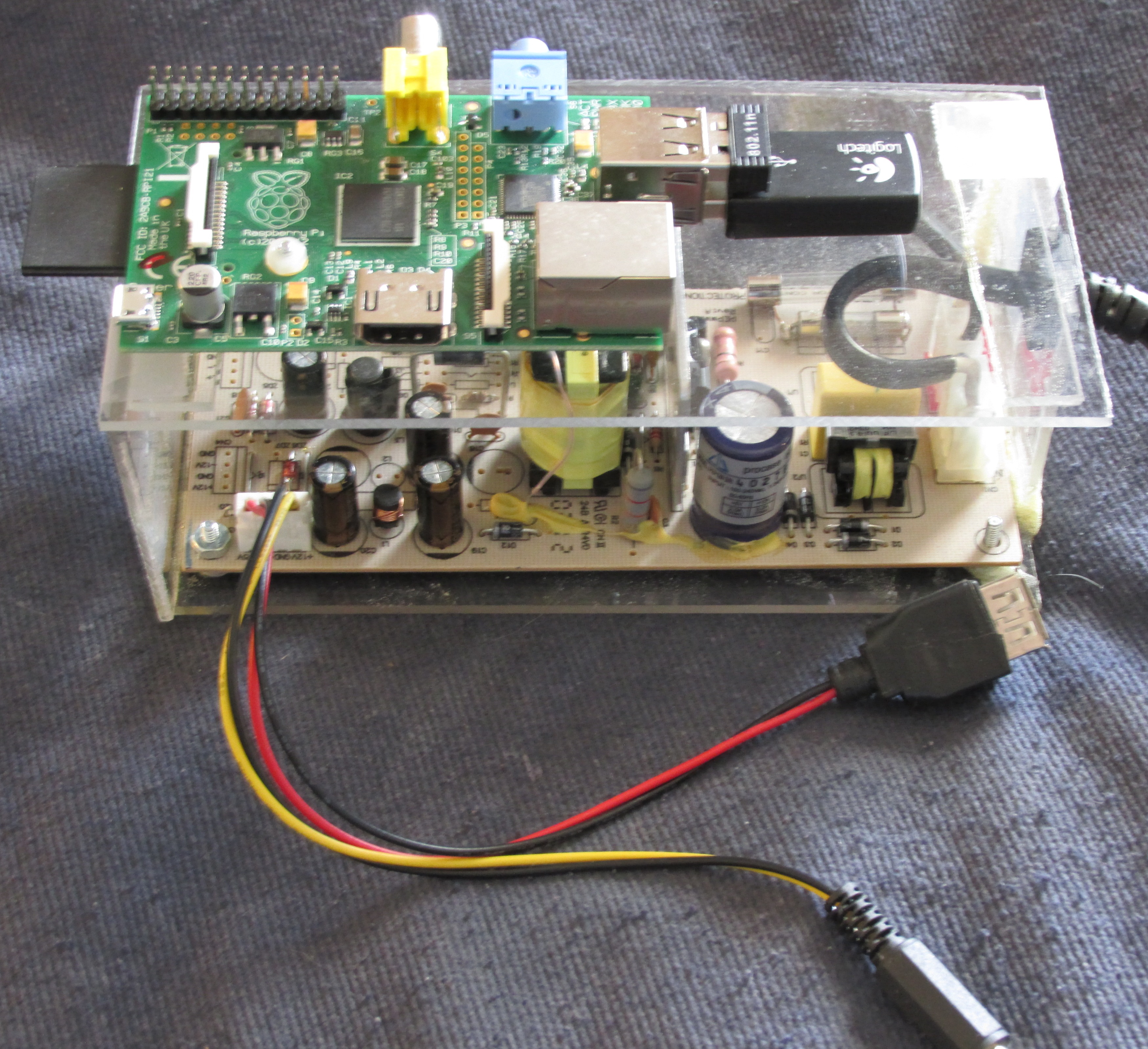 LOG Raspberry Pi With Car Monitor : 6 Steps - Instructables