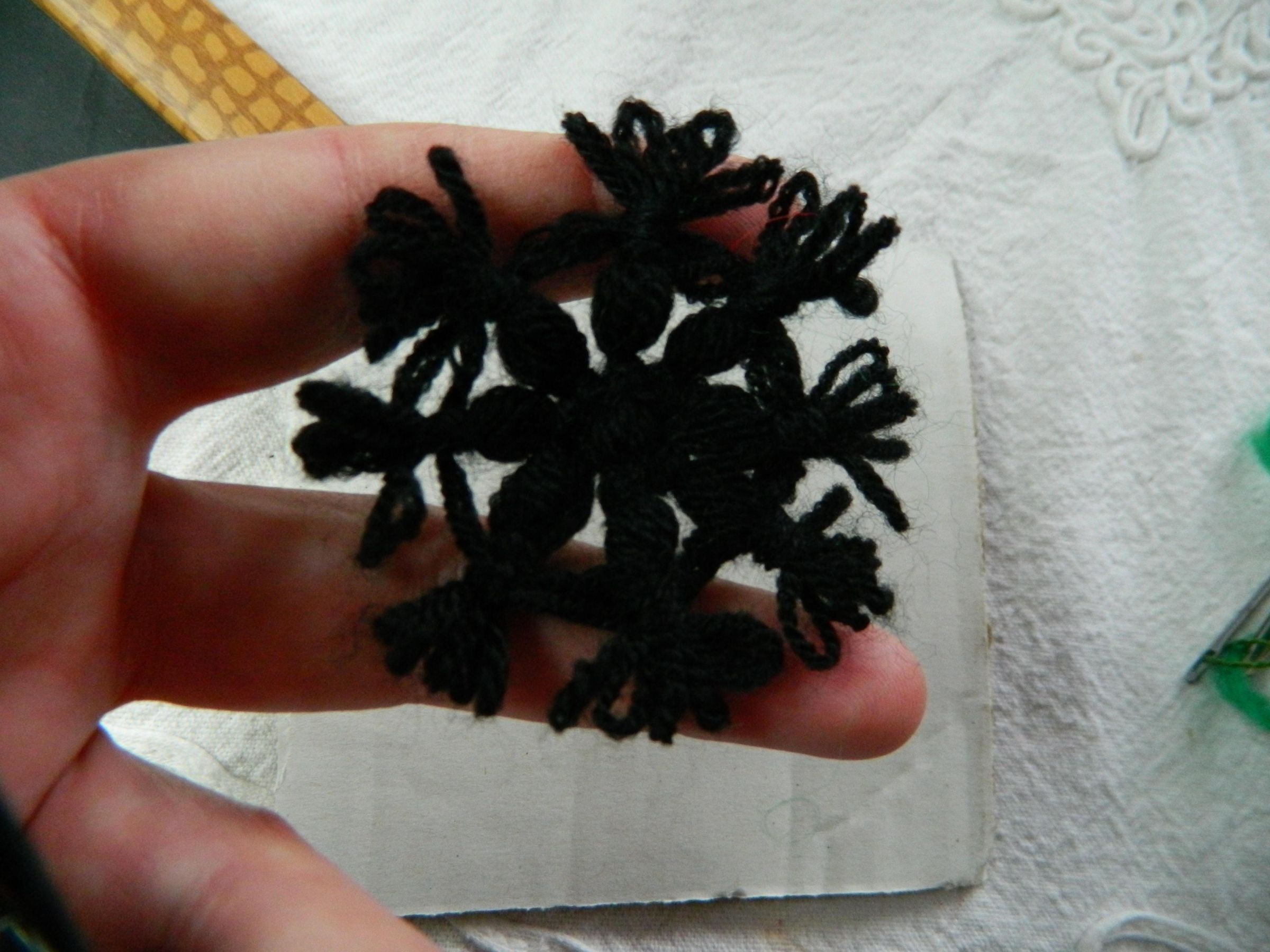 Wool Snowflake : 3 Steps (with Pictures) - Instructables