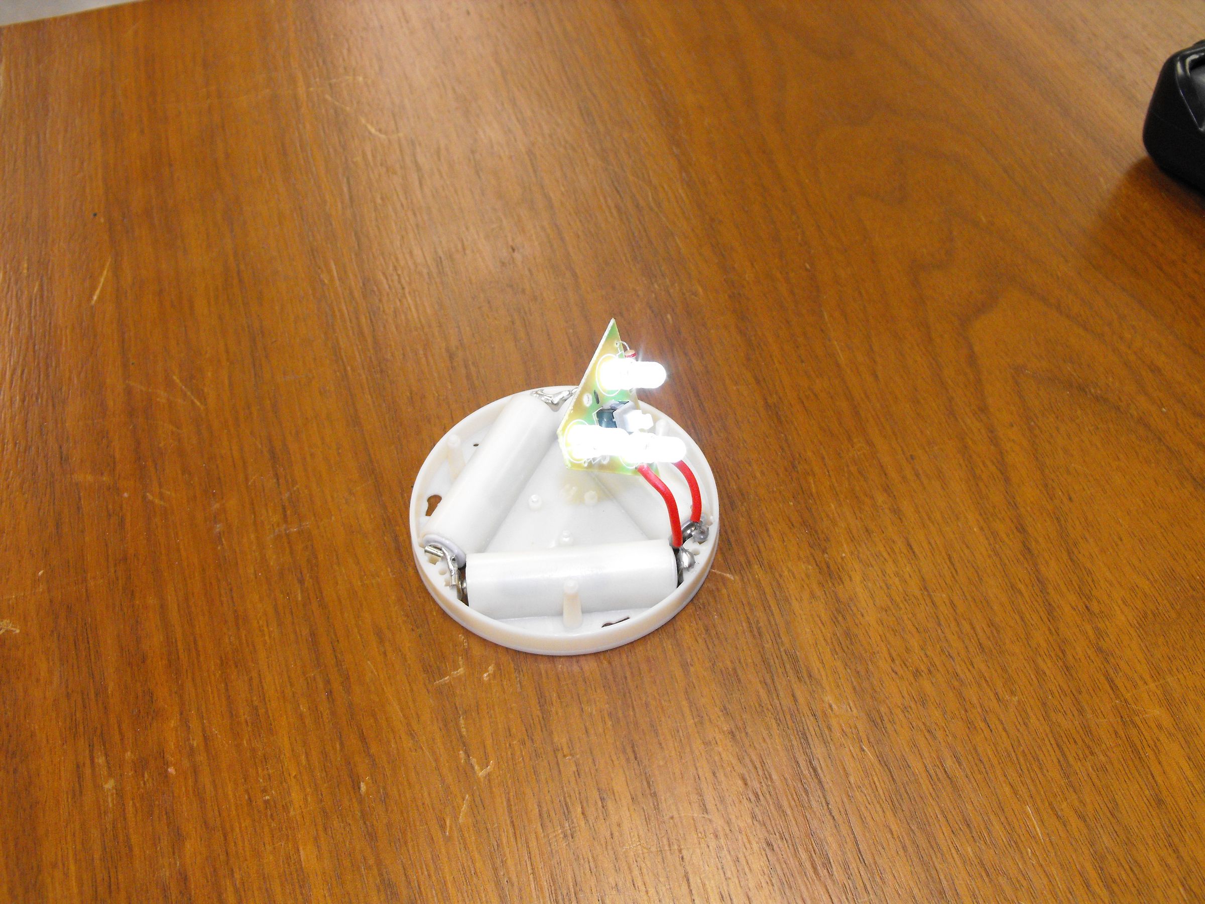 Make a Lighted Button Out of an LED Puck Lamp : 4 Steps - Instructables