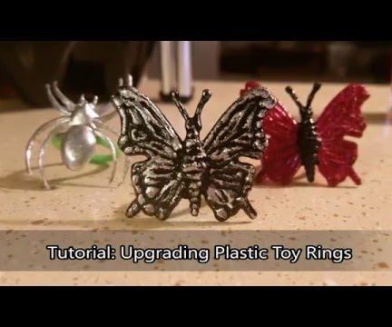 Upcycle Plastic Toy Rings With Nail Polish - Instructables