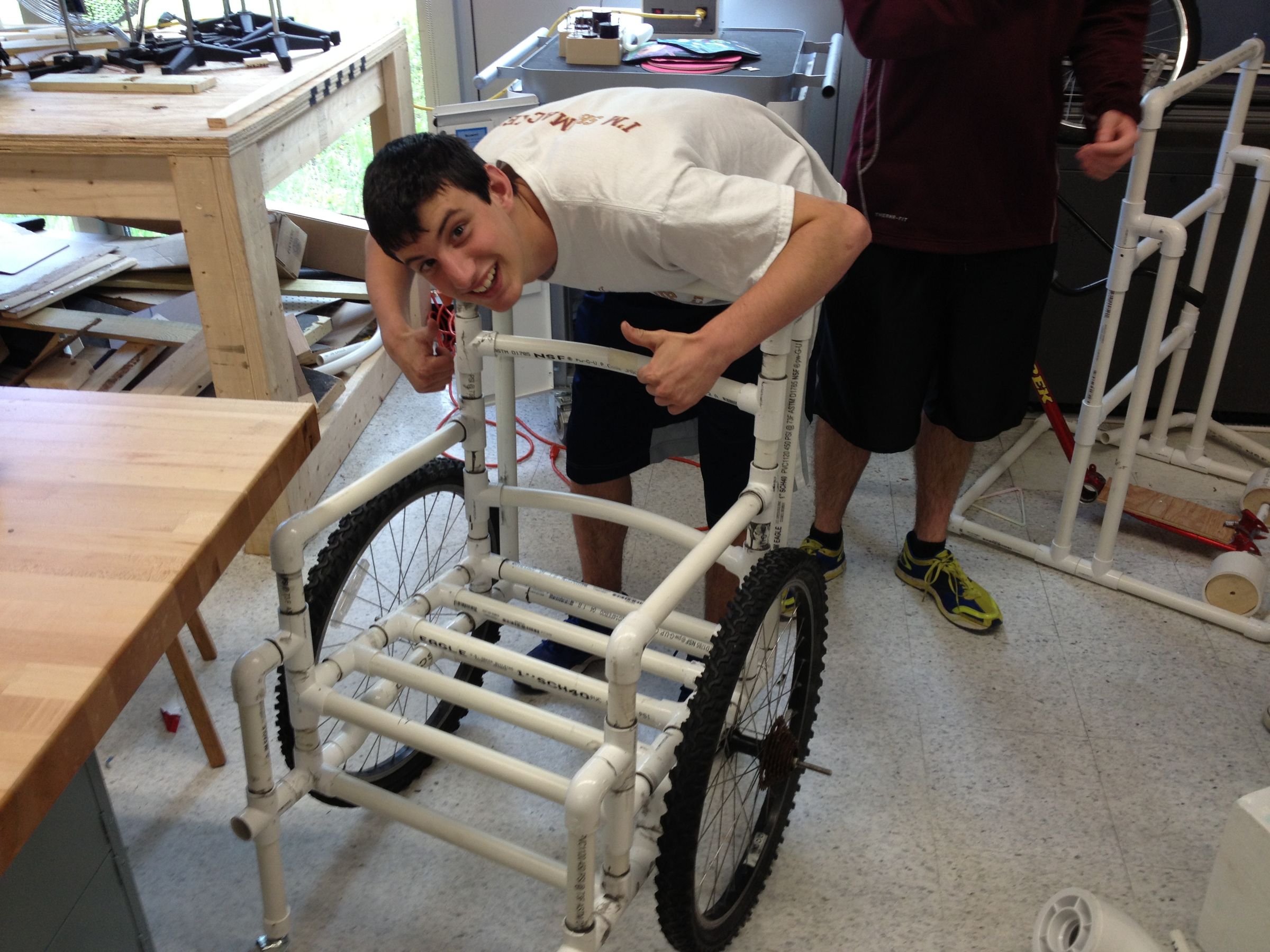 PVC Wheelchair,(1 Inch Pipe) : 8 Steps - Instructables