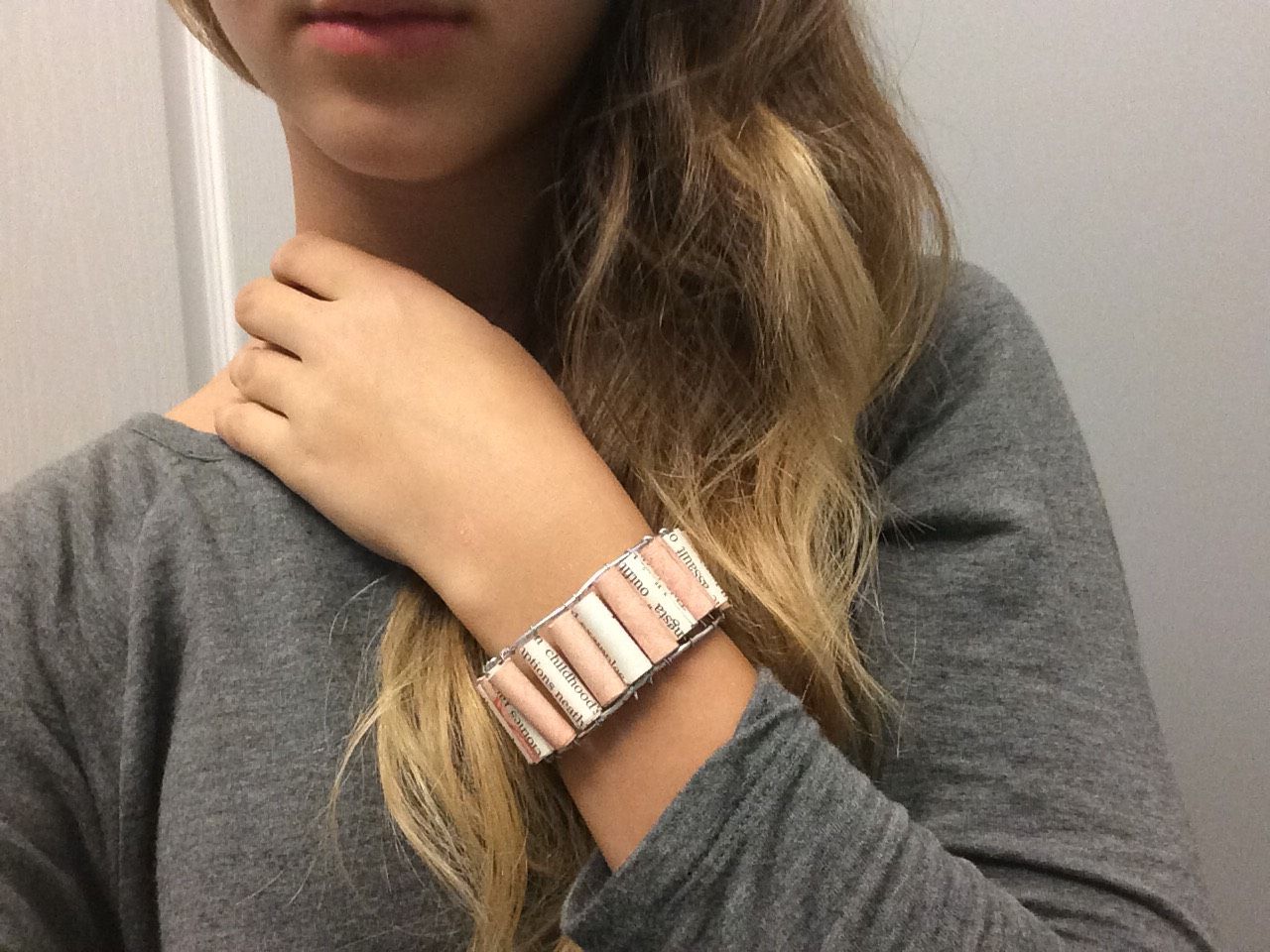 Book Page Bracelet : 6 Steps - Instructables