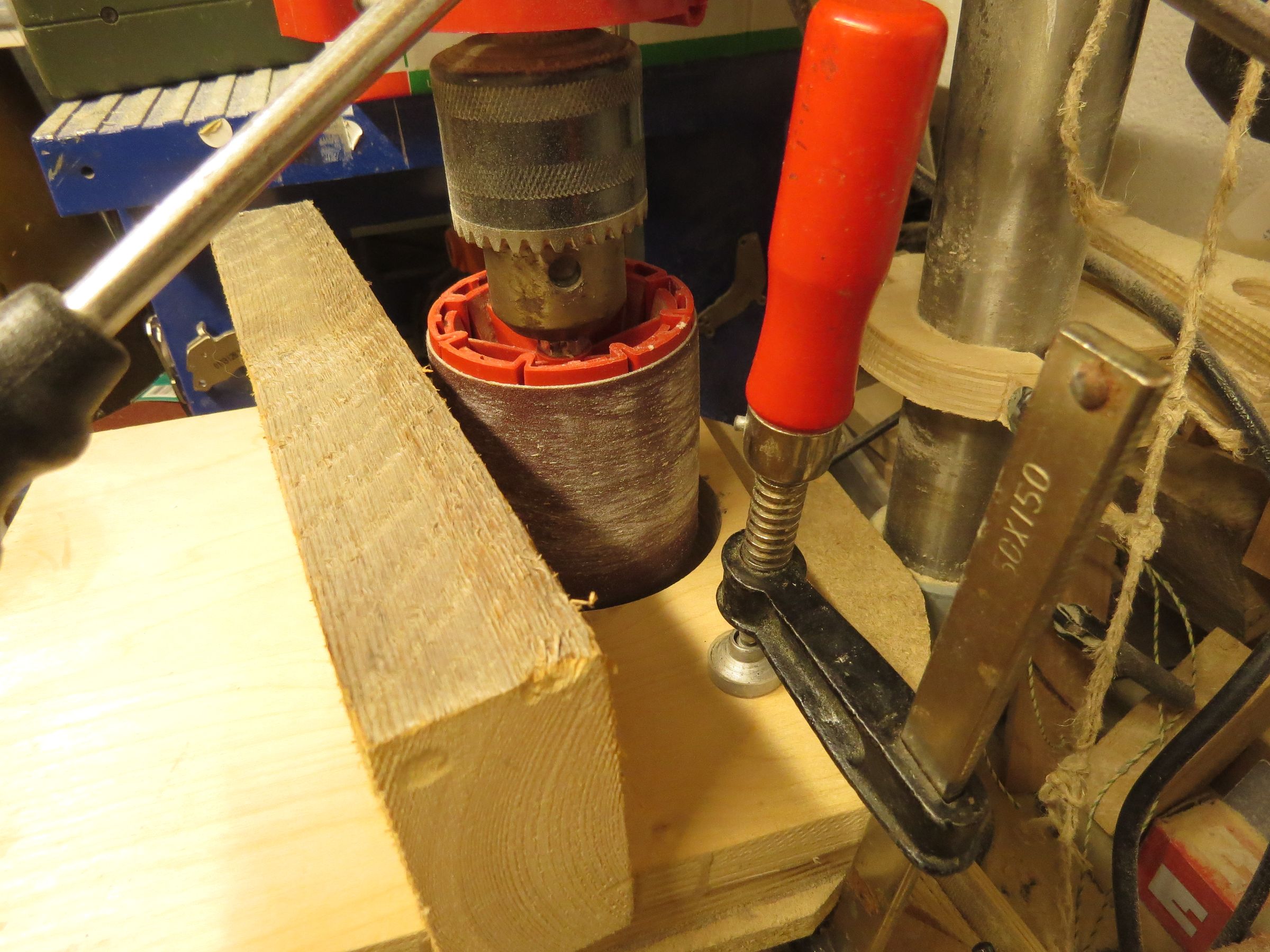 Drum Sanding Table for the Drill Press : 5 Steps (with Pictures ...