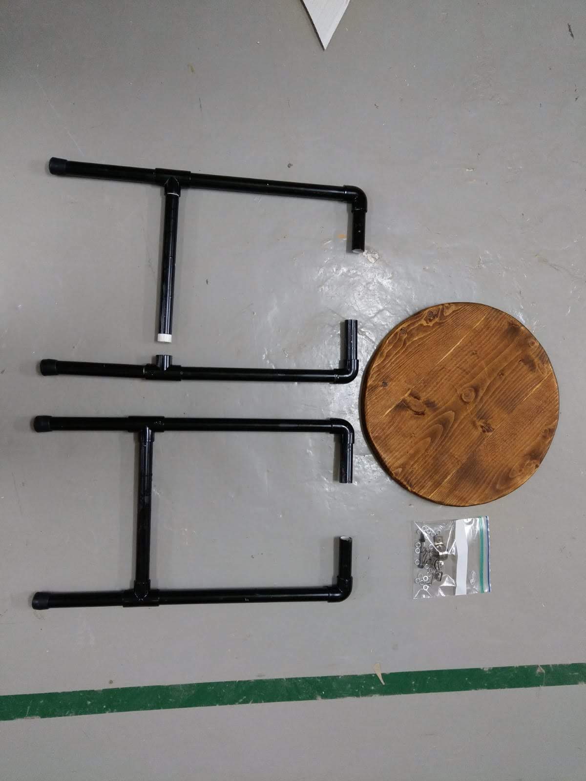 Vintage PVC Pipe Side Table : 11 Steps (with Pictures) - Instructables