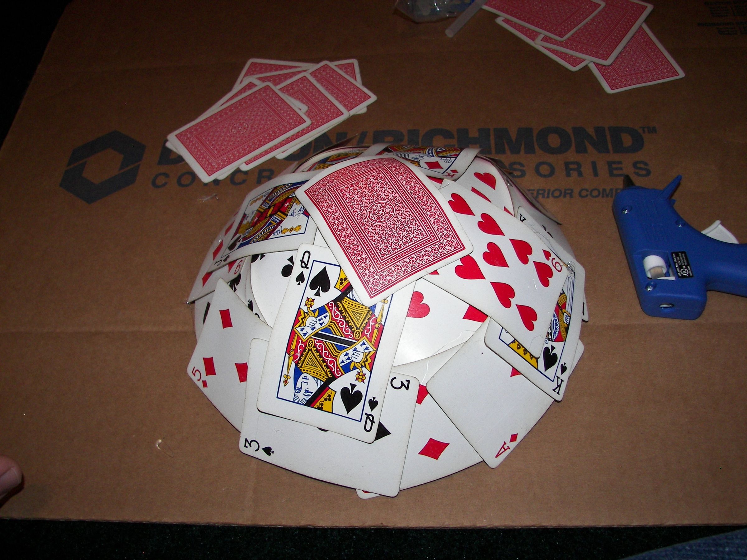 Playing Card Bowl : 5 Steps (with Pictures) - Instructables