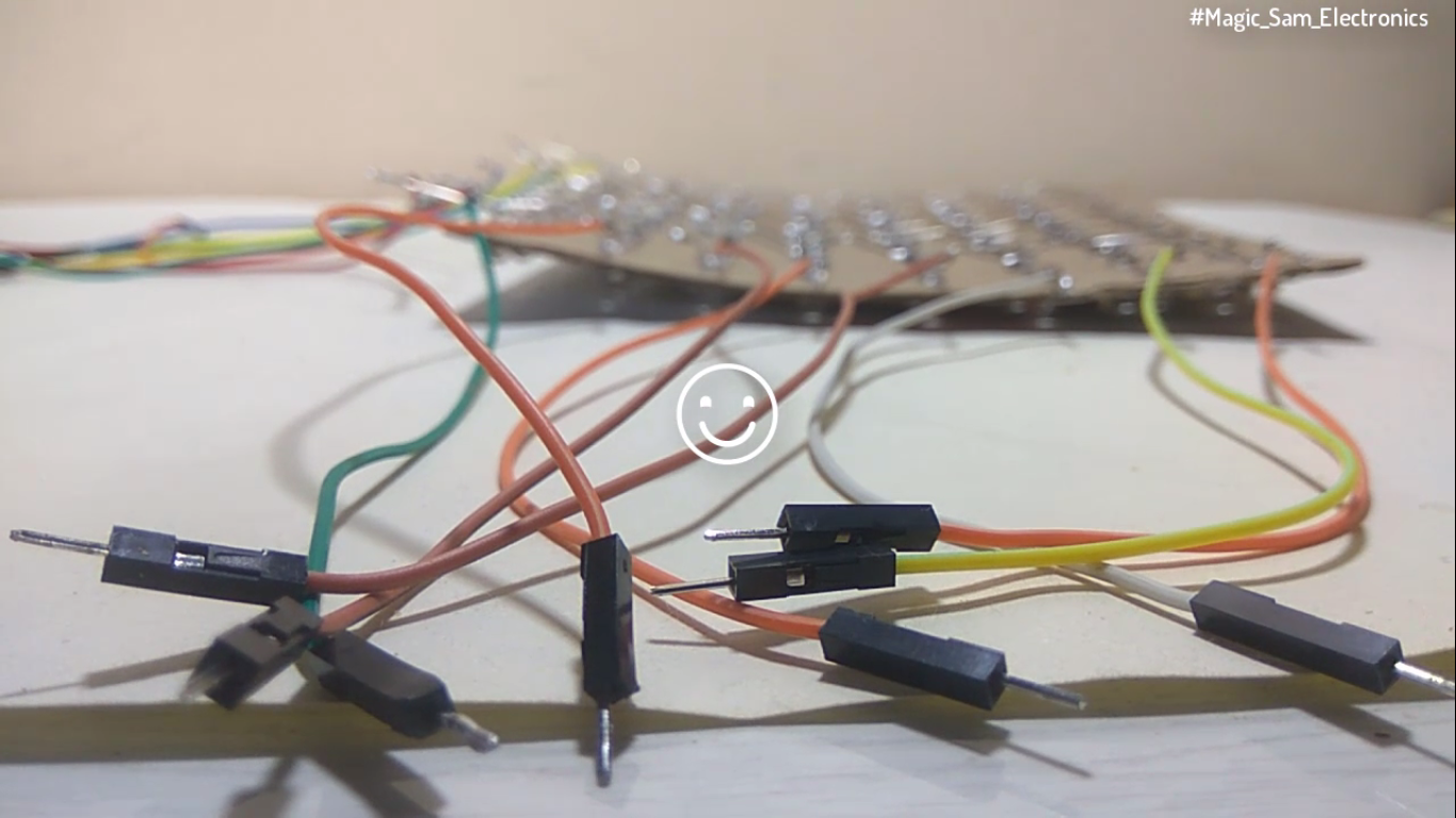 8x8 LED MATRIX DISPLAY | ARDUINO | BLUETOOTH CONTROL : 7 Steps (with ...