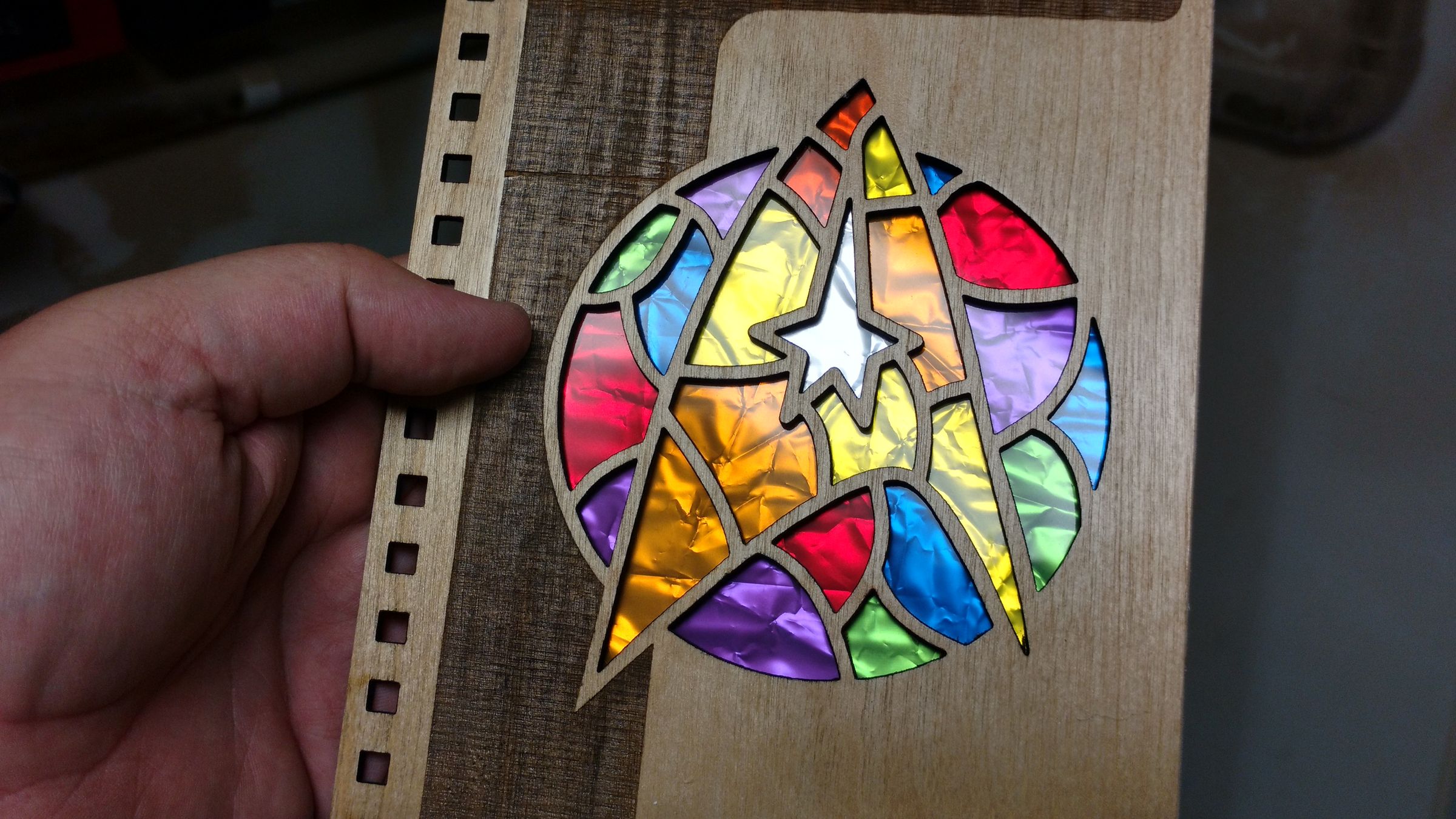 Star Trek Stained Glass Notebook : 8 Steps (with Pictures) - Instructables