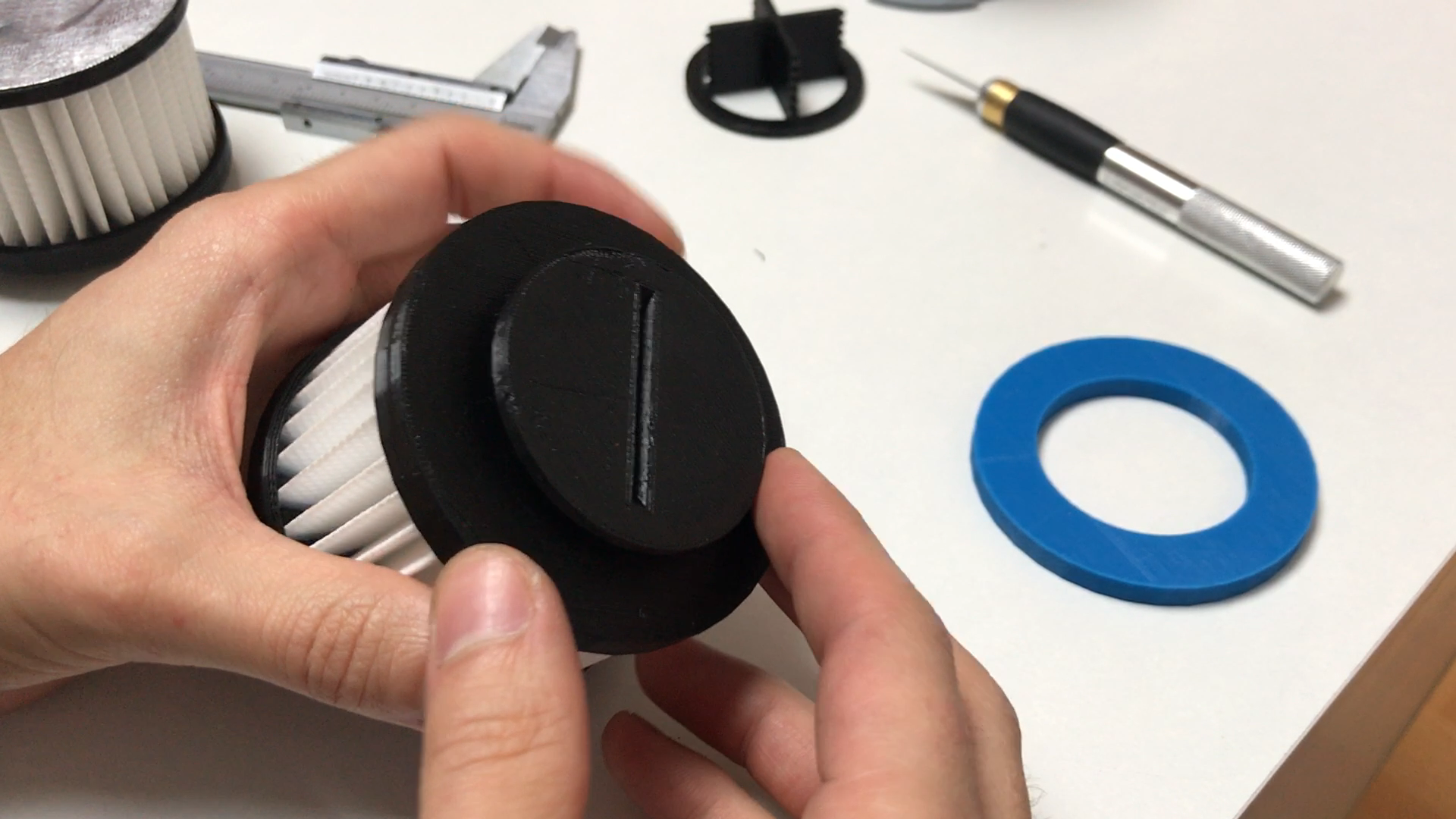 DIY Universal HEPA Filter Prototype Made With Open Source 3D Printed ...