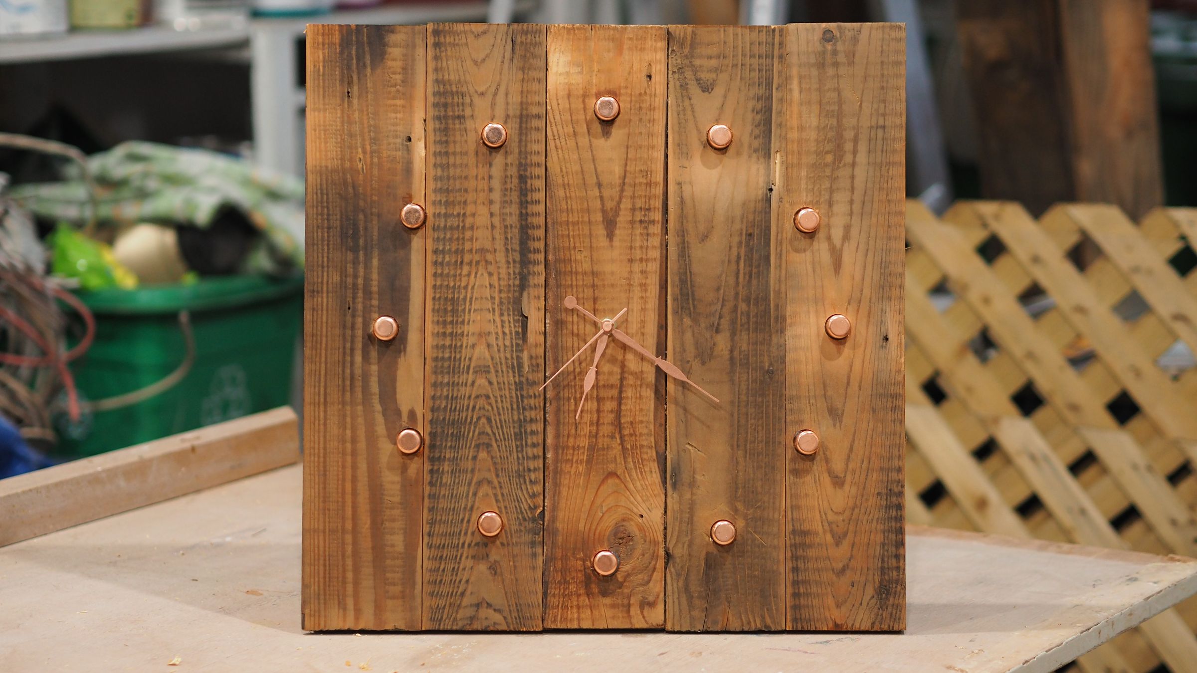 Reclaimed Wood Clock : 7 Steps (with Pictures) - Instructables