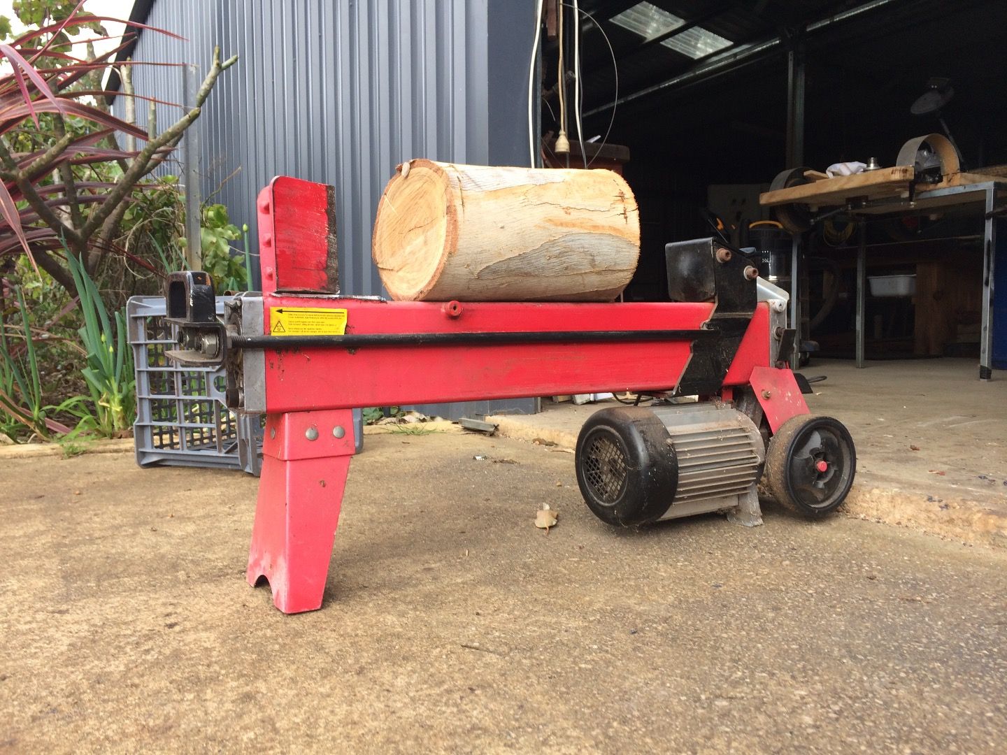 Brick Press From a Block Splitter : 3 Steps (with Pictures) - Instructables
