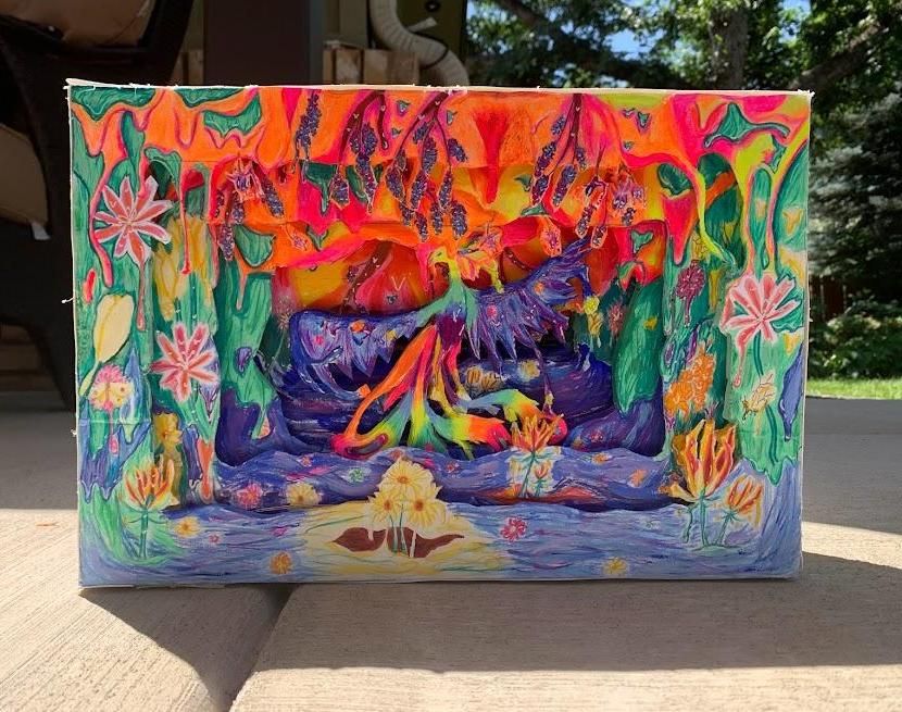 3D Rainbow Sculpture Painting : 6 Steps (with Pictures) - Instructables