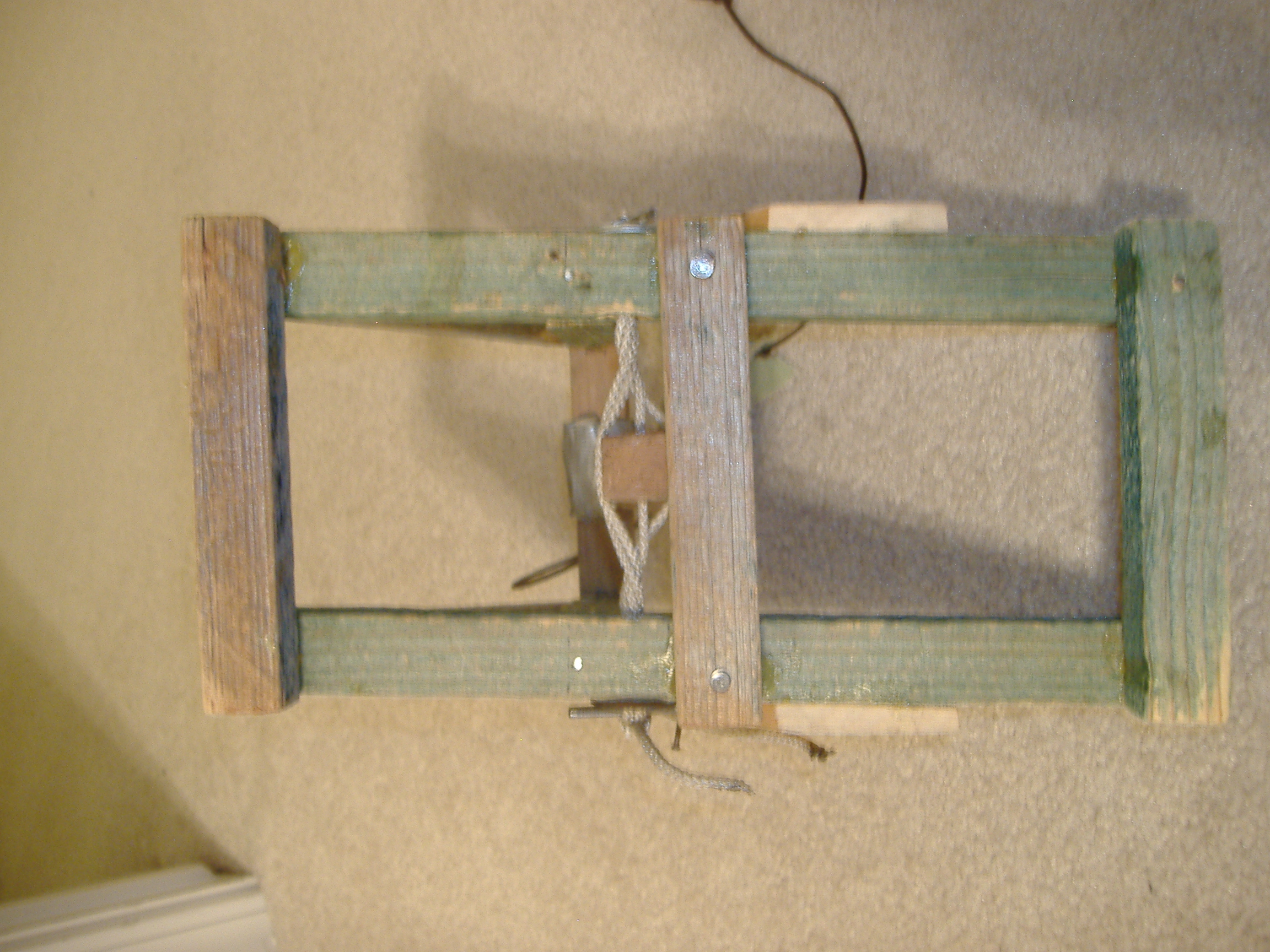 Mini Mangonel/Onager : 7 Steps - Instructables