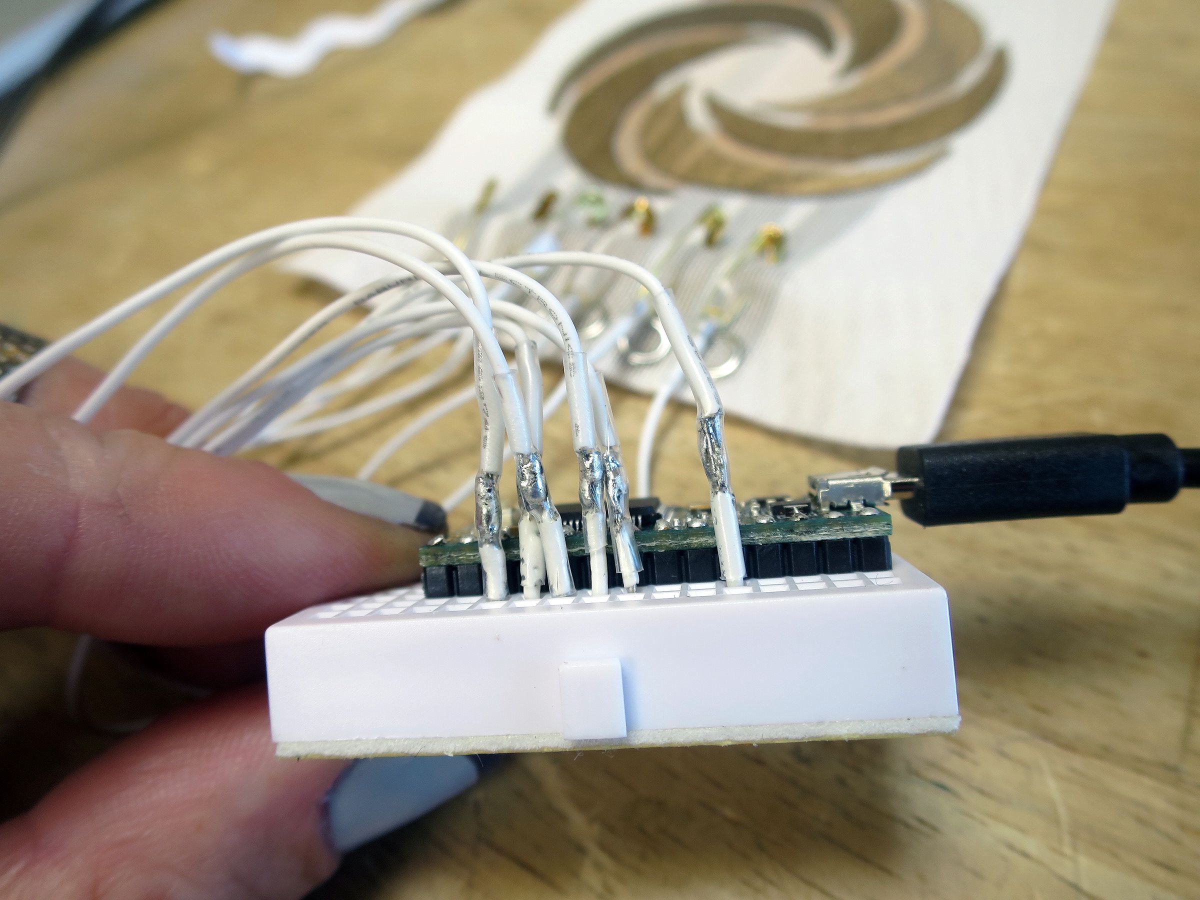 Capacitive Wheel Fabric Sensor : 6 Steps (with Pictures) - Instructables