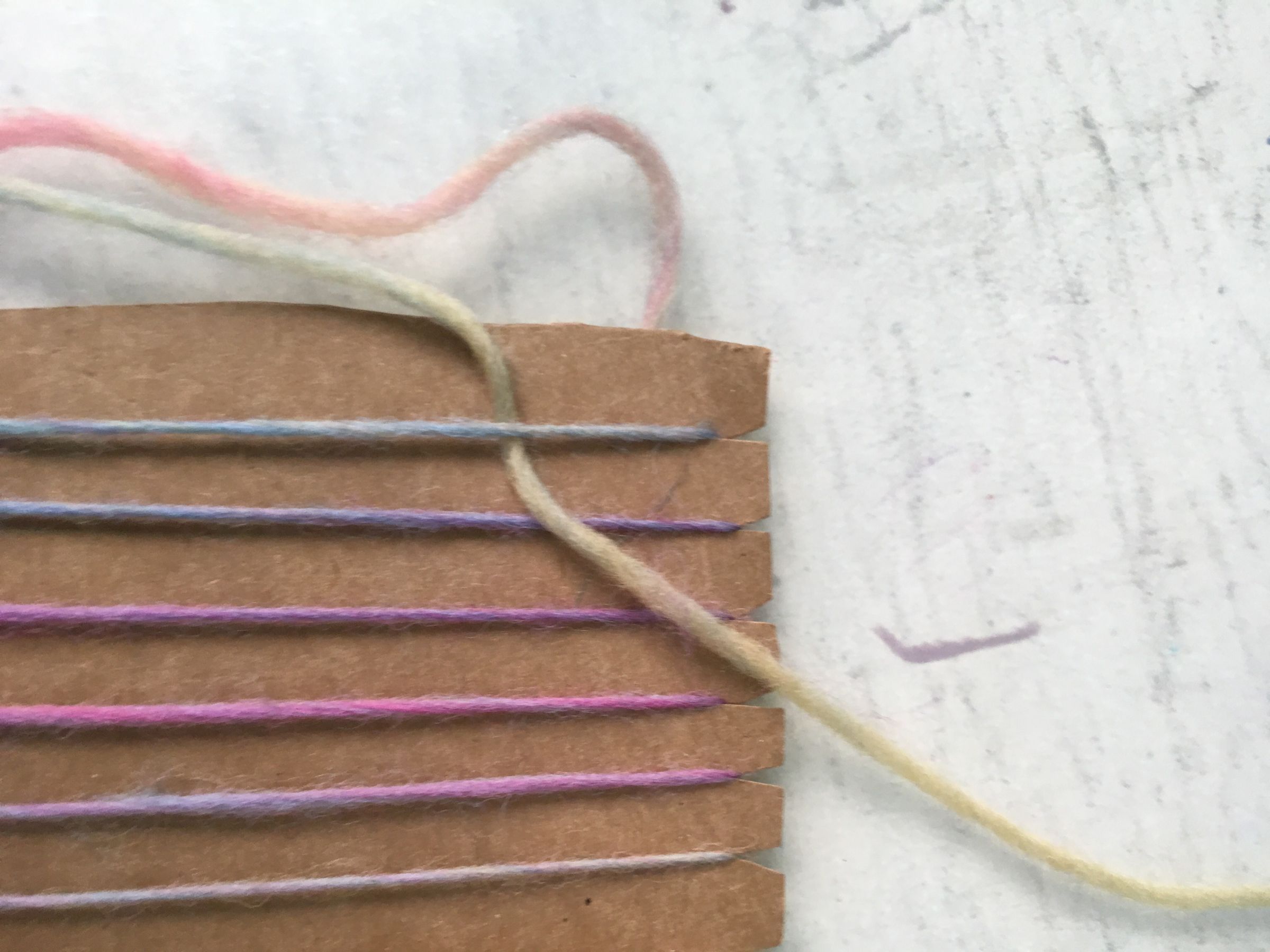 How to Weave Without a Real Loom : 6 Steps - Instructables