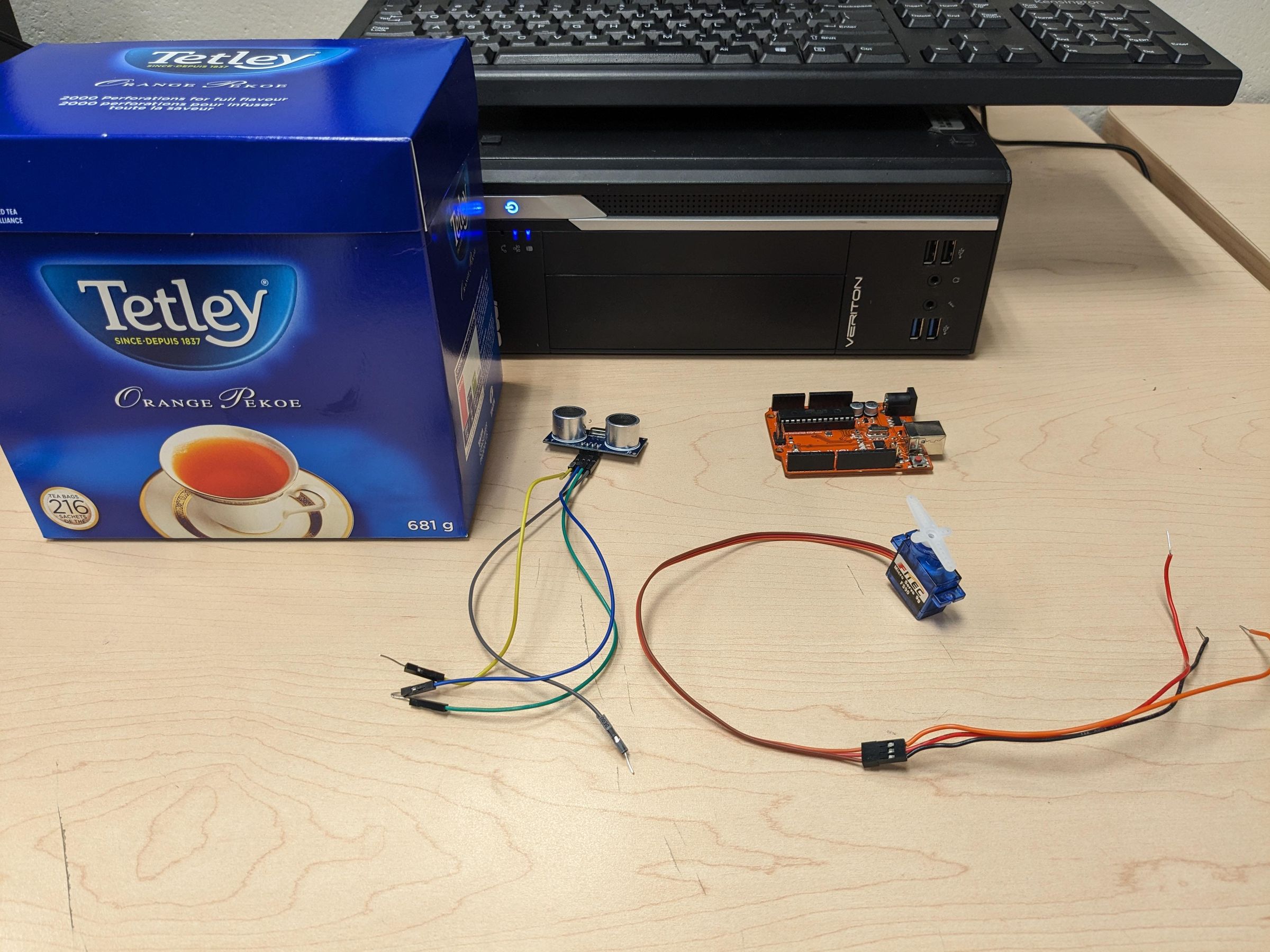 Automatic Trashcan : 4 Steps (with Pictures) - Instructables