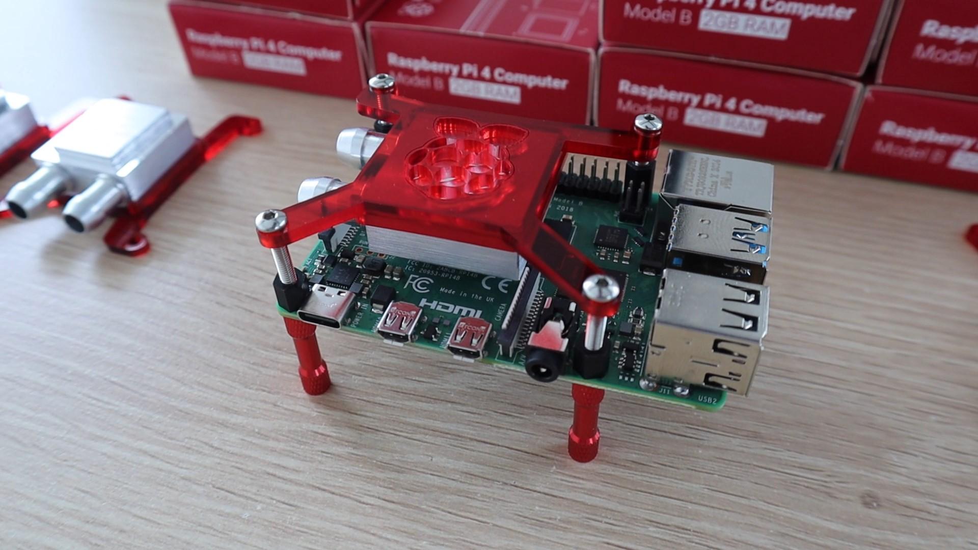 Water-Cooled Raspberry Pi 4 Cluster : 14 Steps (with Pictures ...