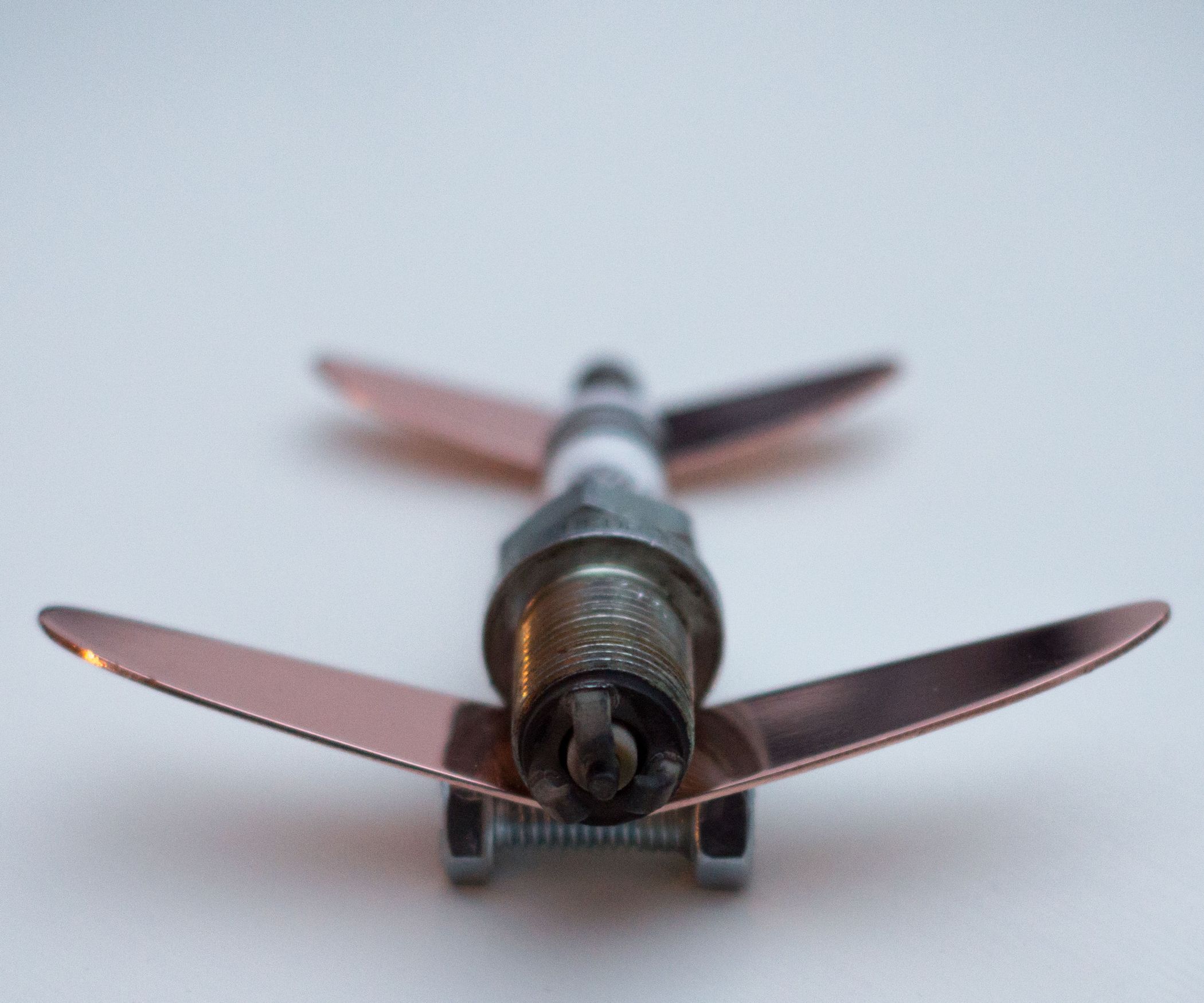 No-Weld Spark Plug Aeroplane : 9 Steps (with Pictures) - Instructables