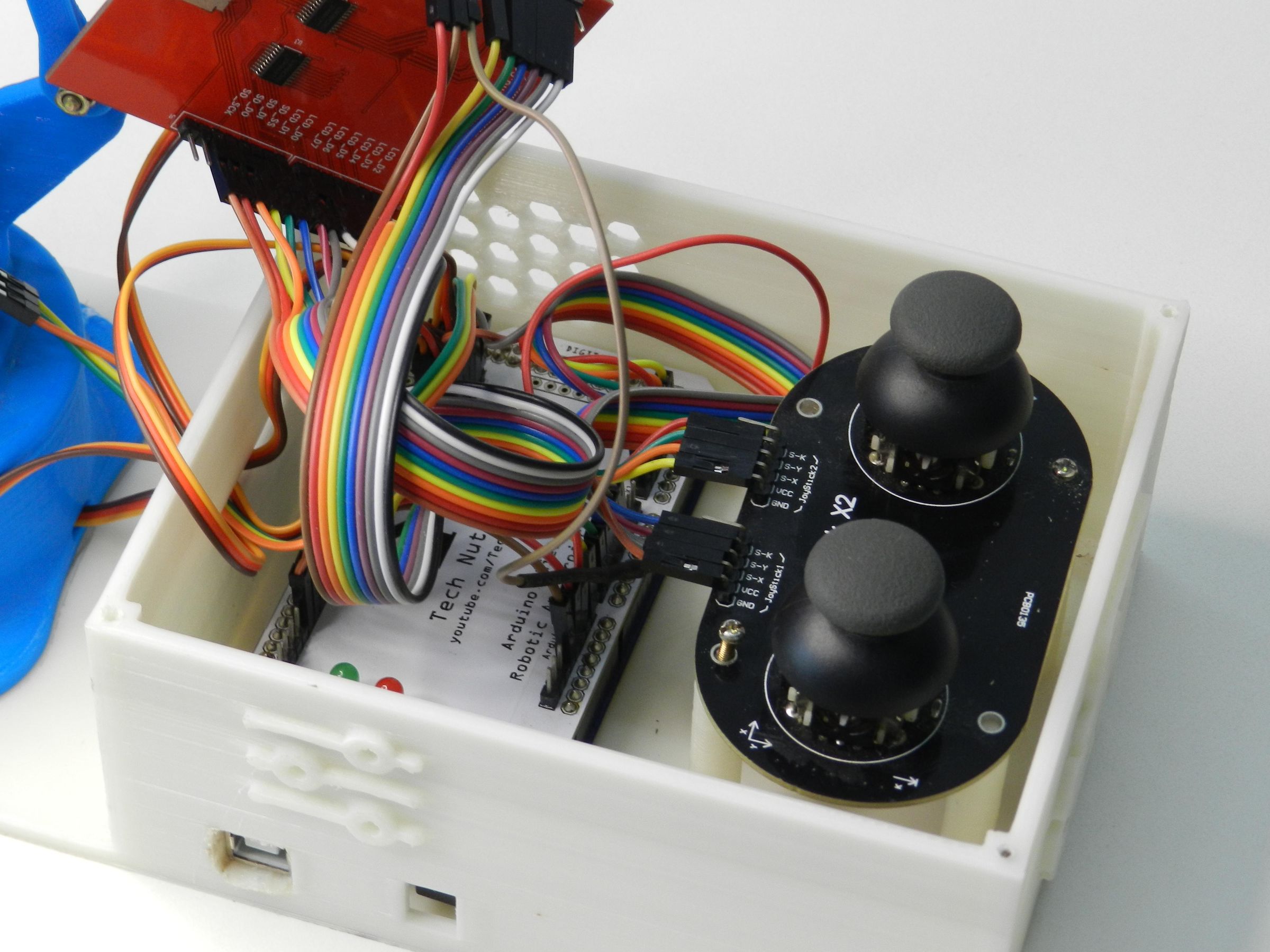 Automated Robotic Arm That Learns | Ft. Tinkercad, Arduino Mega ...