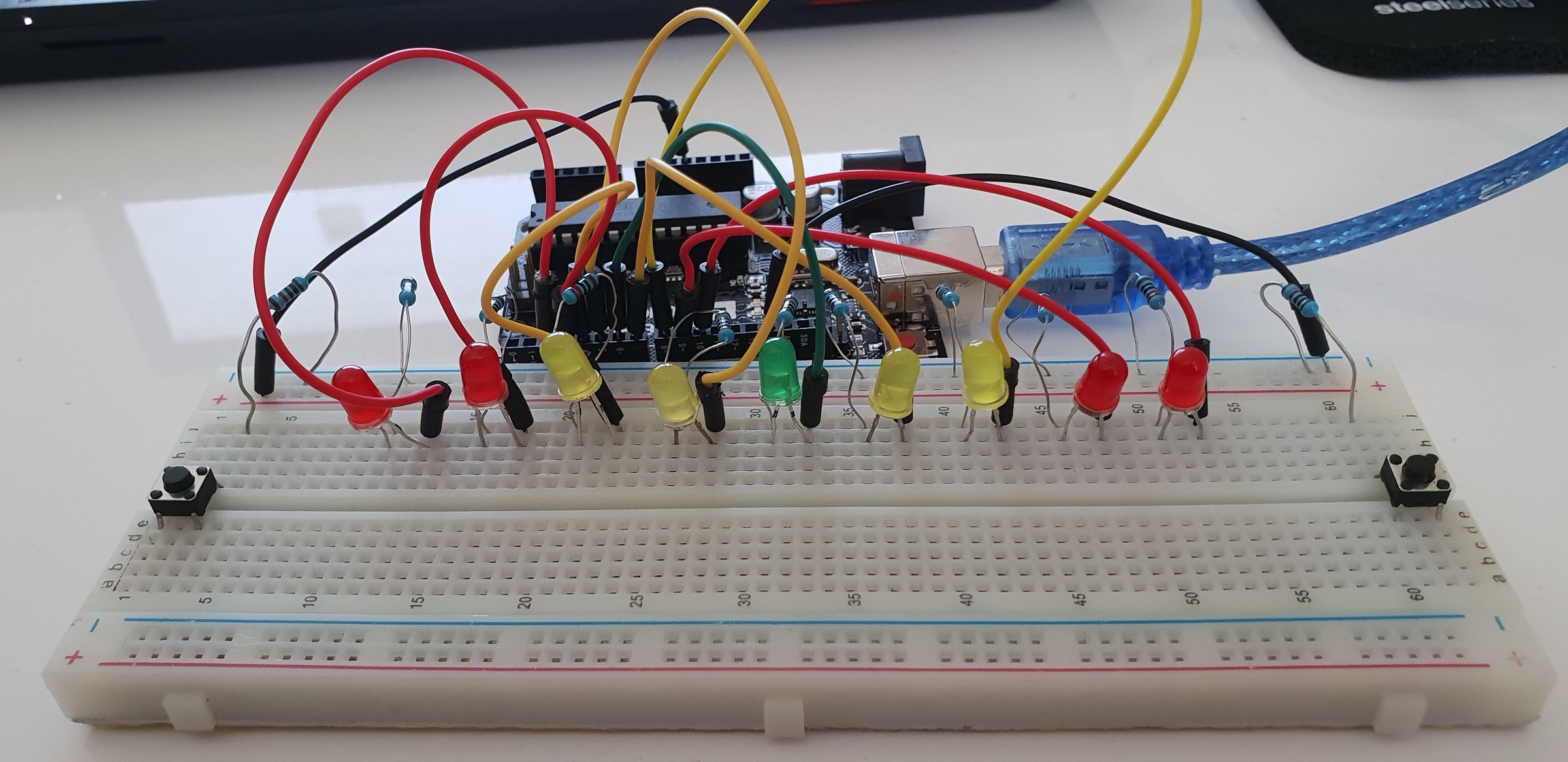 Arduino Two-Player Fast Button-Clicking Game : 19 Steps - Instructables
