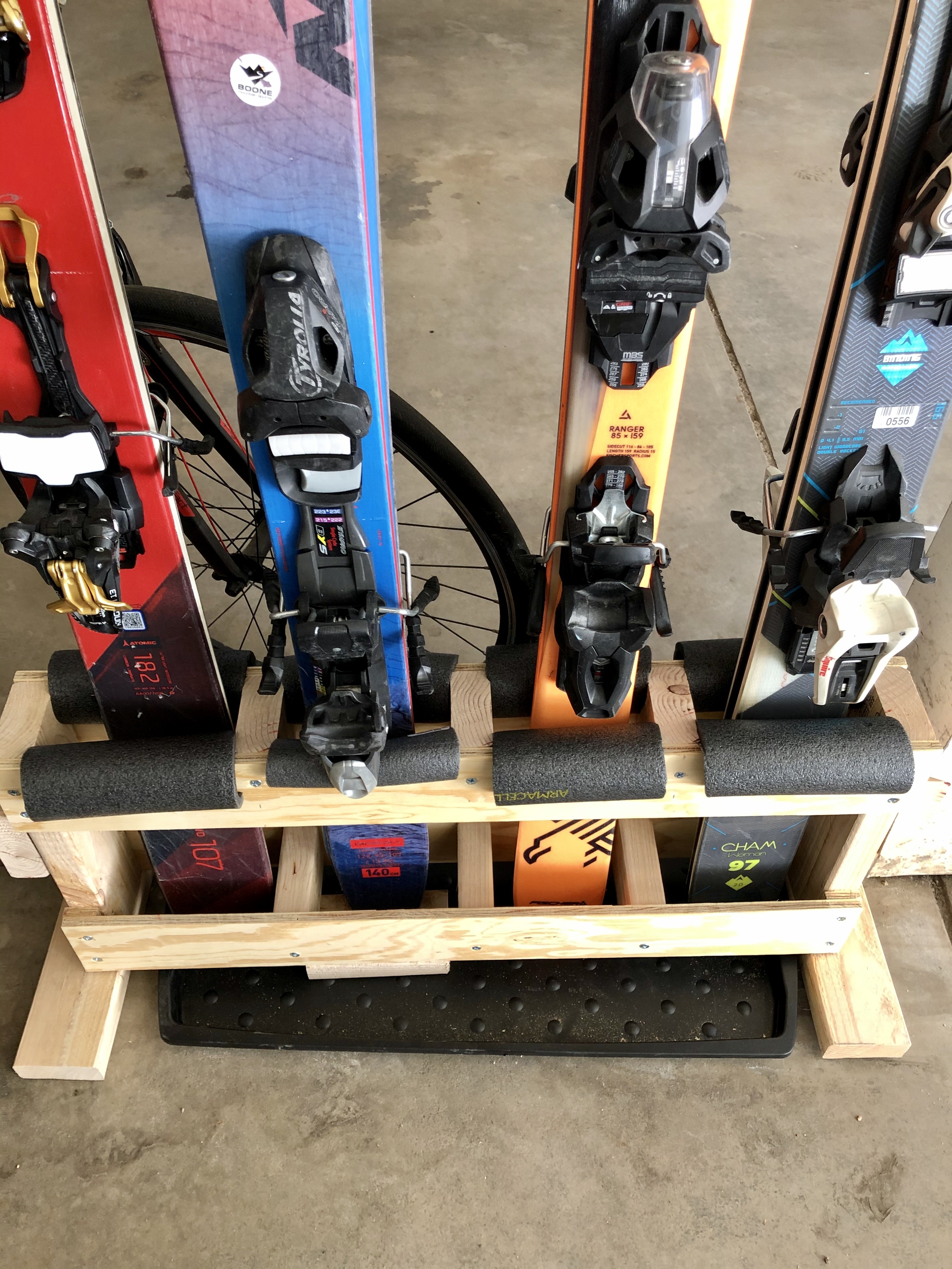 Ski Rack From 2x4 and Plywood : 8 Steps (with Pictures) - Instructables