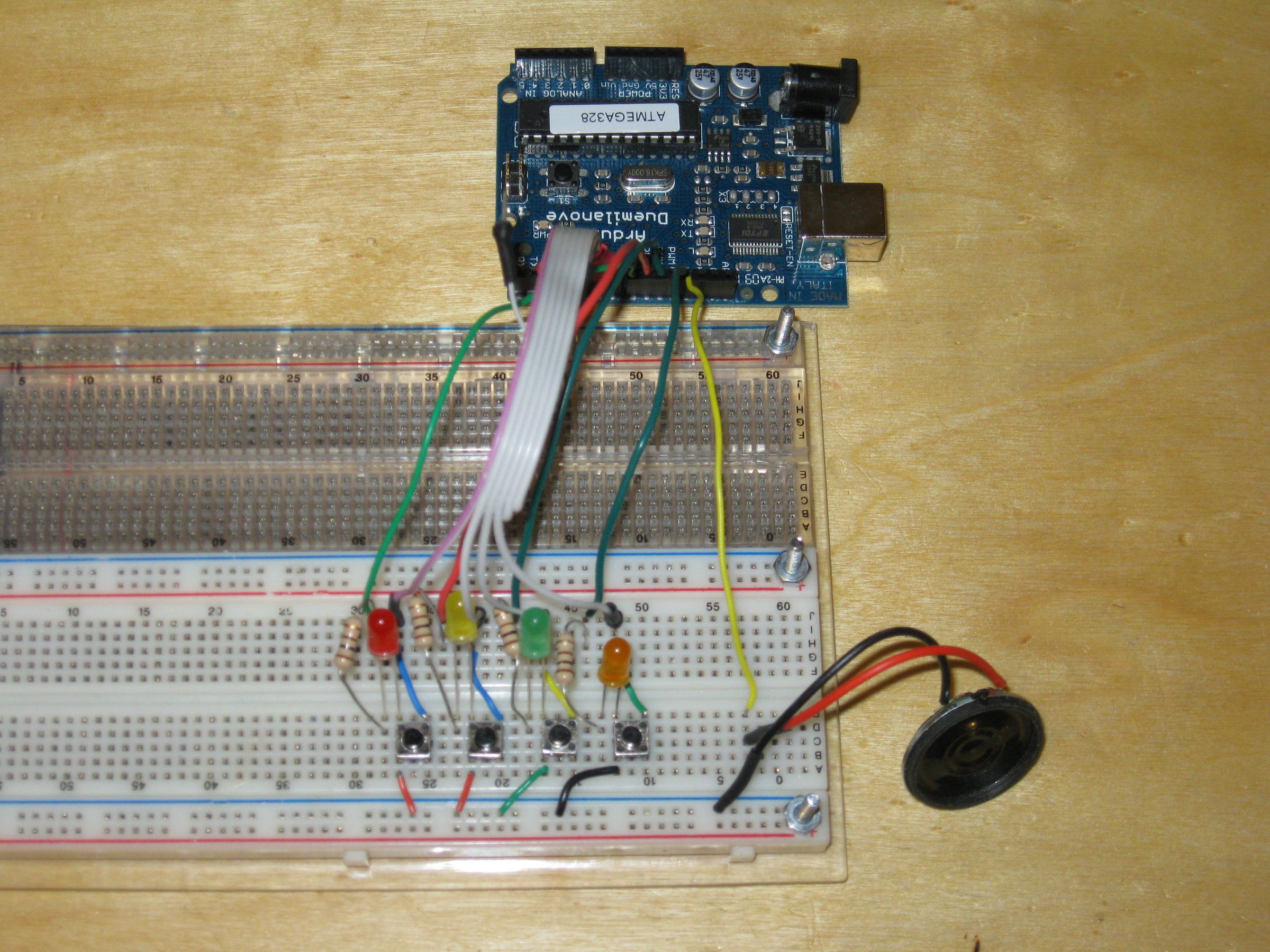 Arduino Simon Says : 4 Steps - Instructables