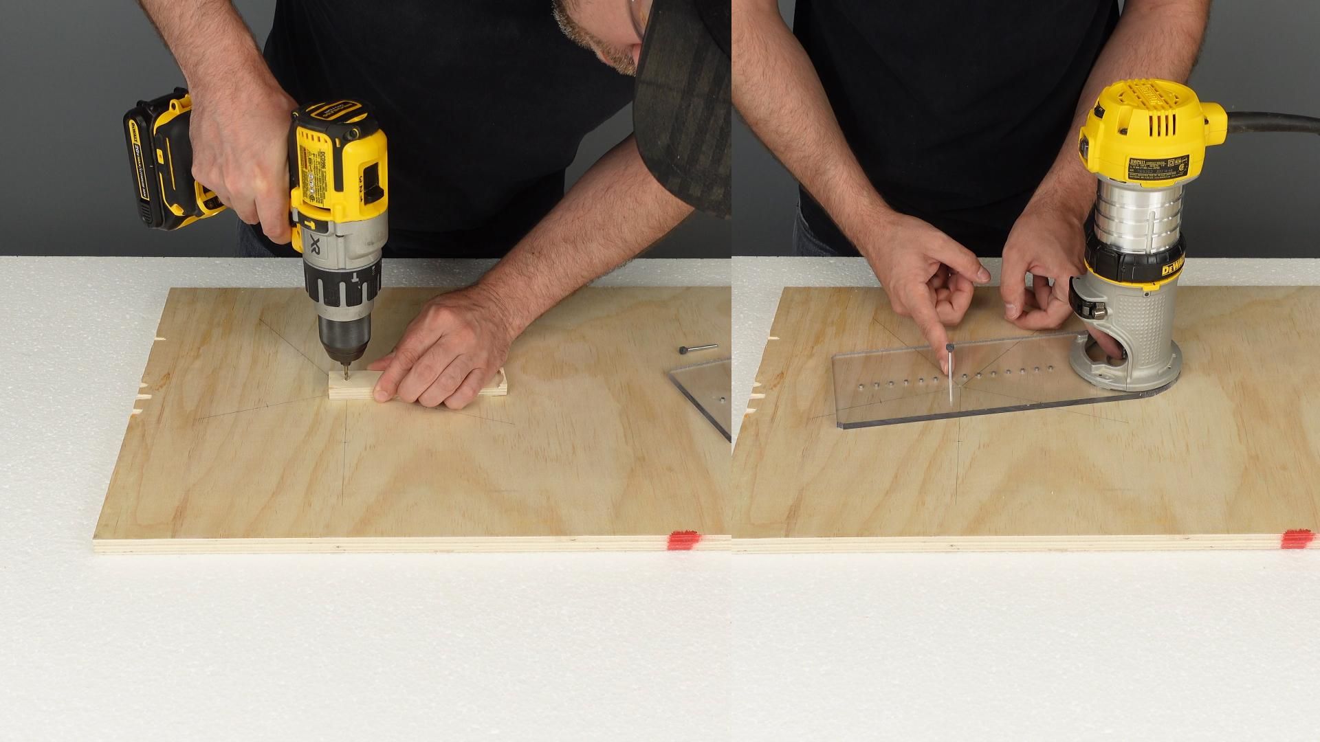 Circle Jig for Router - 5$ Basic and Easy Cutting Jig : 11 Steps (with ...