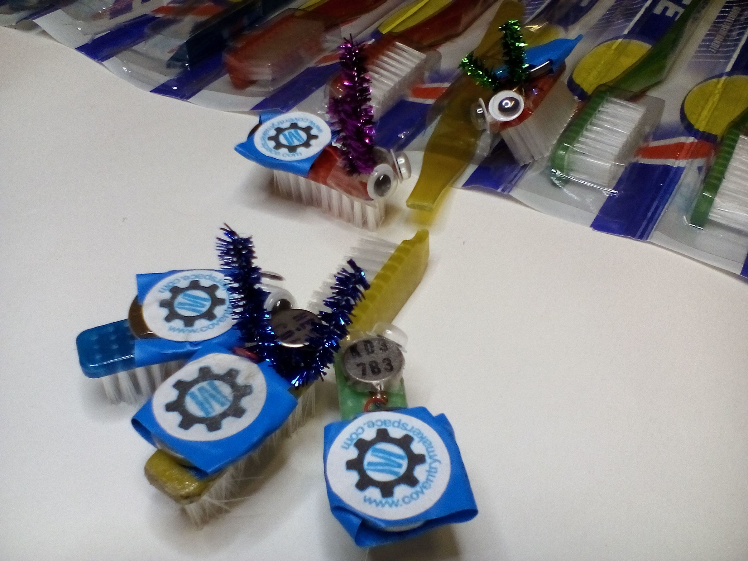 Community Kids' Build: Bristlebots! : 6 Steps (with Pictures ...