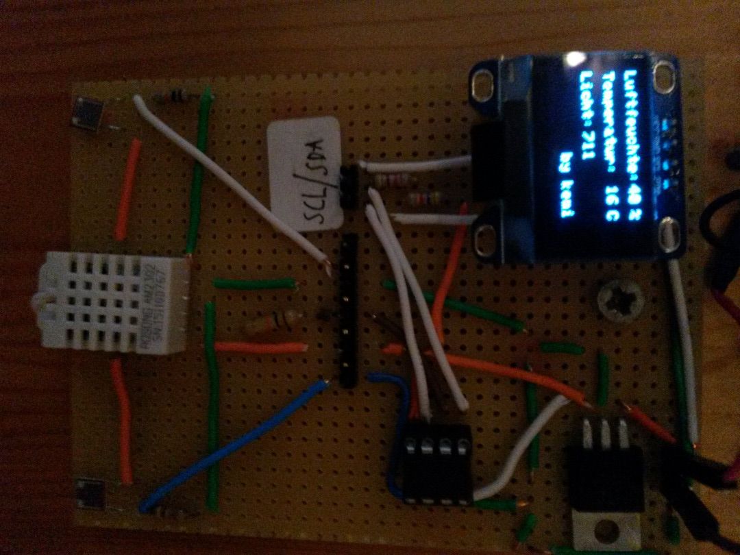 ATTiny85 Connects to I2C OLED Display - Great Things Can Be Small : 3 ...