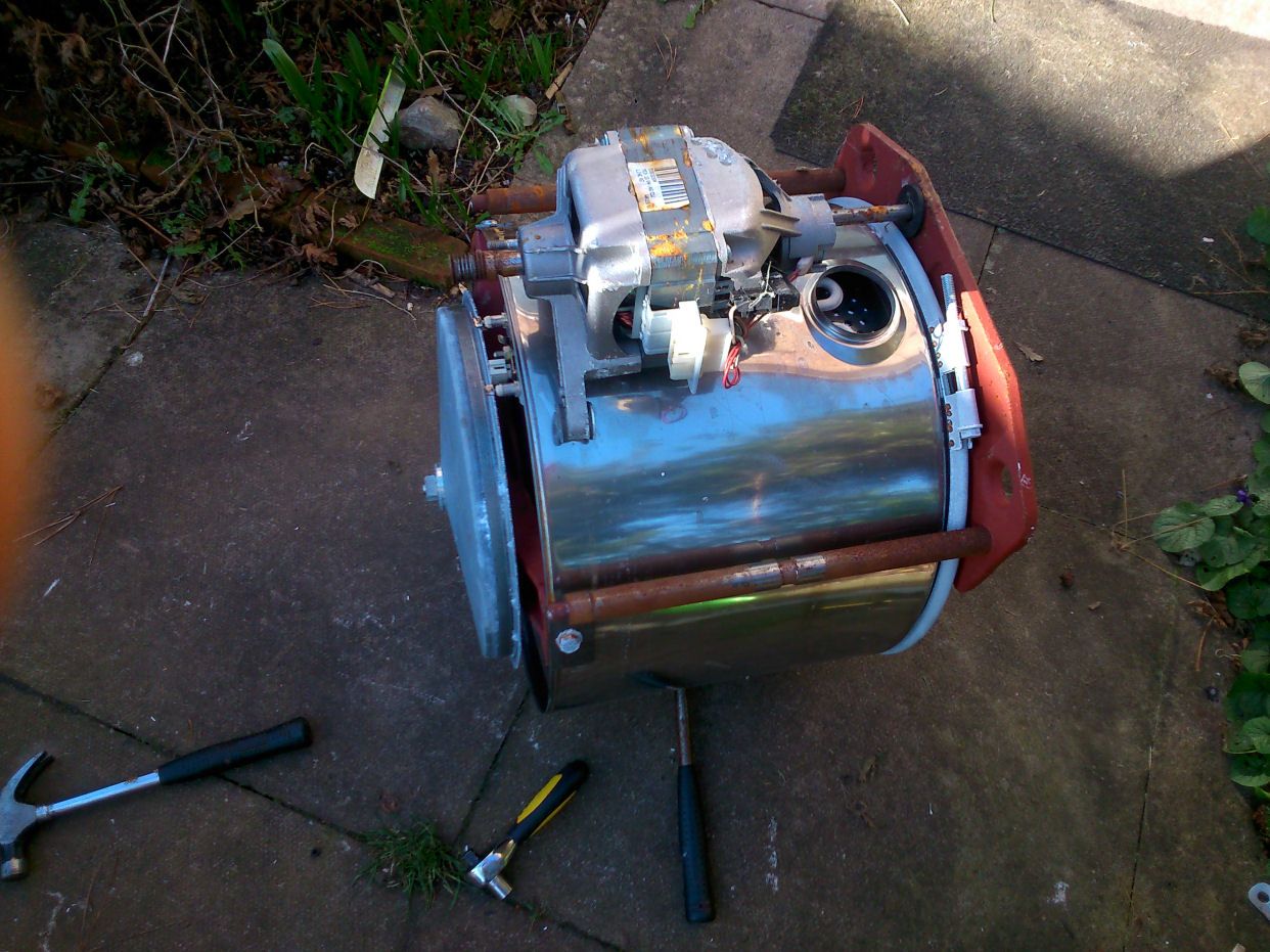 Centrifugal Casting Machine From a Washing Machine : 16 Steps (with ...