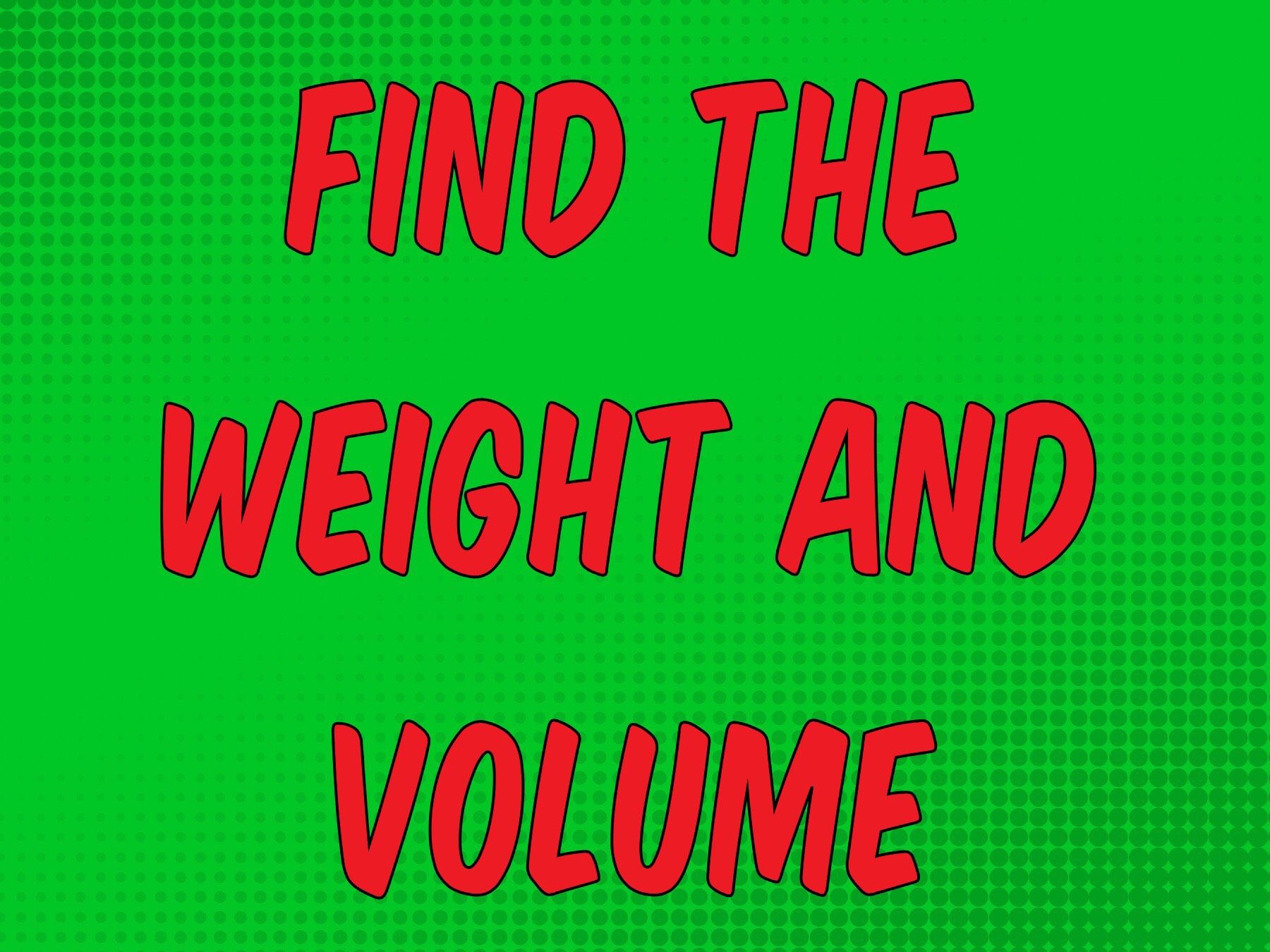 The Density Formula : 3 Steps - Instructables