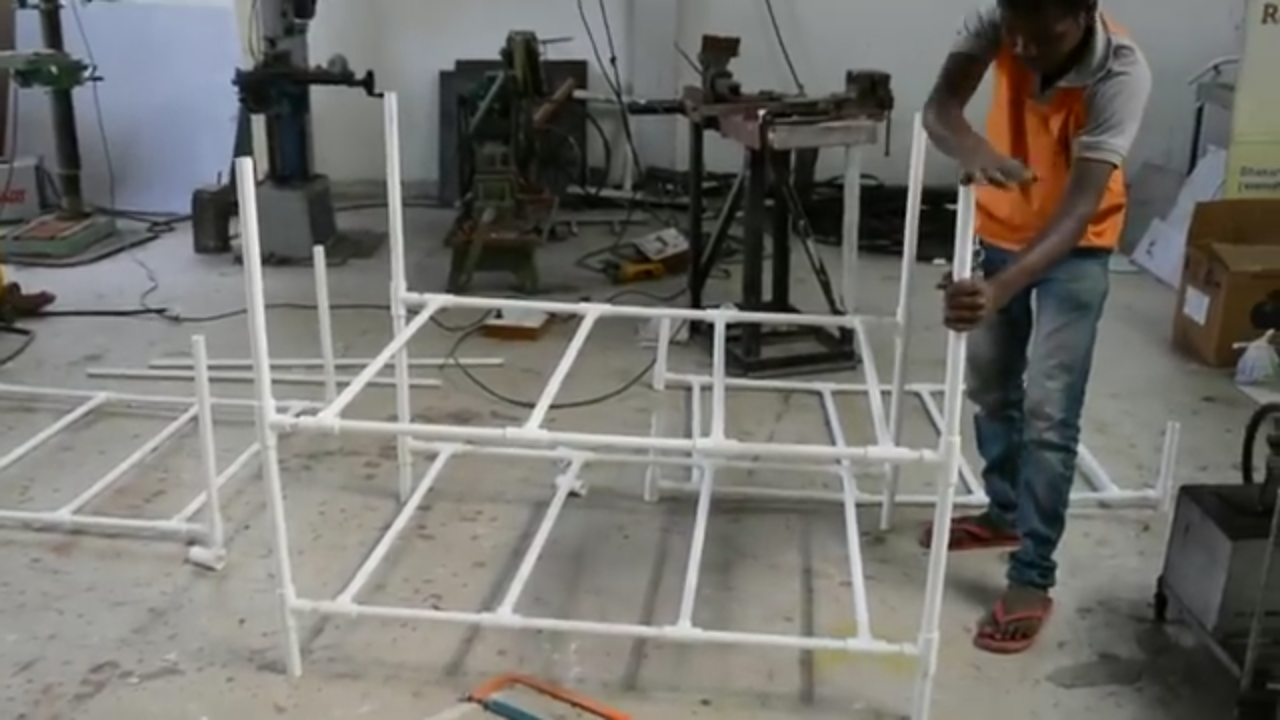 PVC Pipe Hydroponics Structure. : 5 Steps (with Pictures) - Instructables