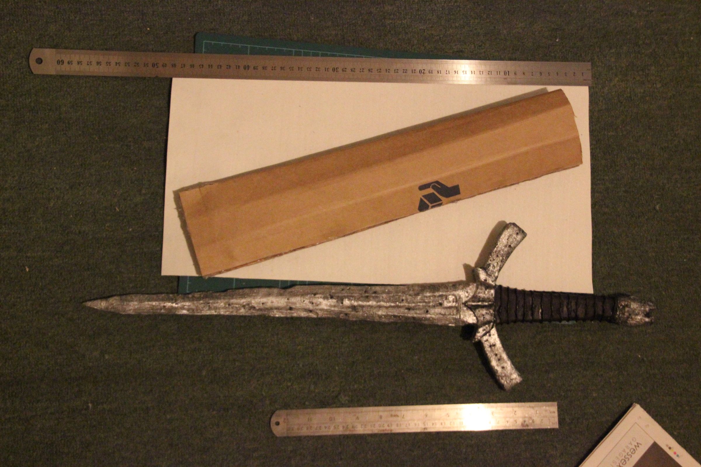 Cardboard Scabbard : 7 Steps - Instructables
