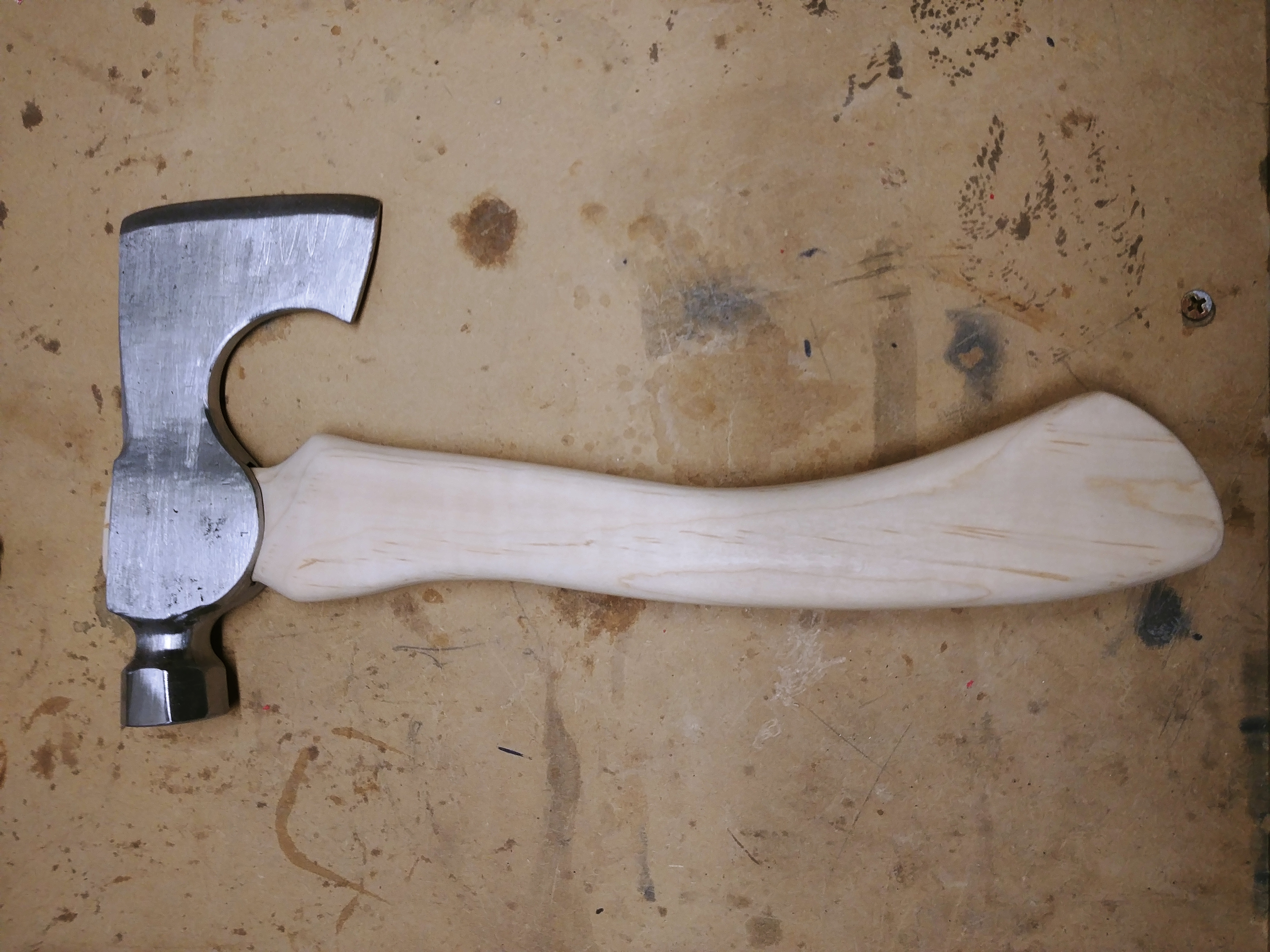 Turn an Old Hatchet Head Into a Bearded Hatchet : 10 Steps (with ...