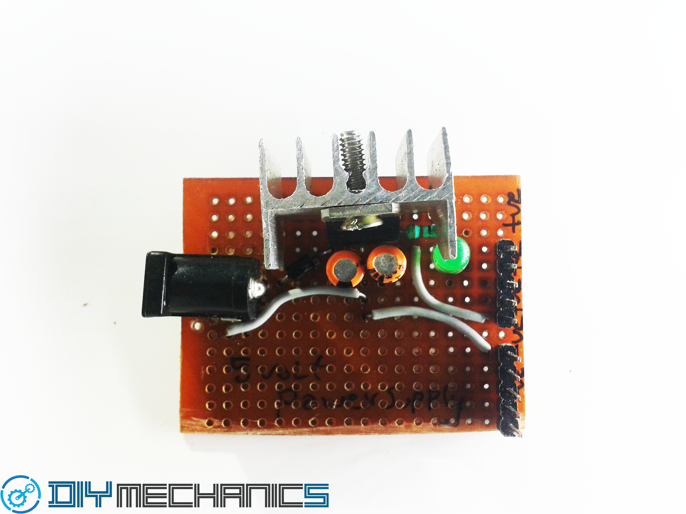 DIY 5 VOLT REGULATED POWER SUPPLY MODULE : 5 Steps (with Pictures ...