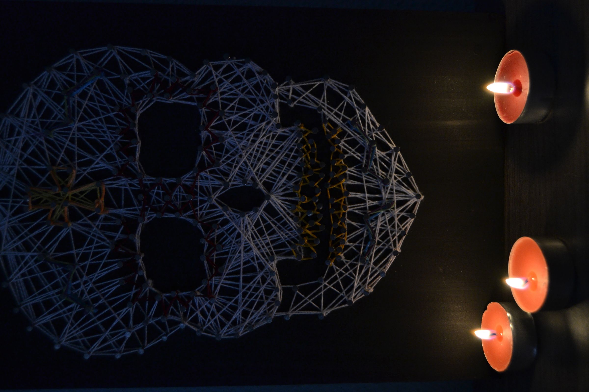 Sugar Skull String Art : 5 Steps (with Pictures) - Instructables