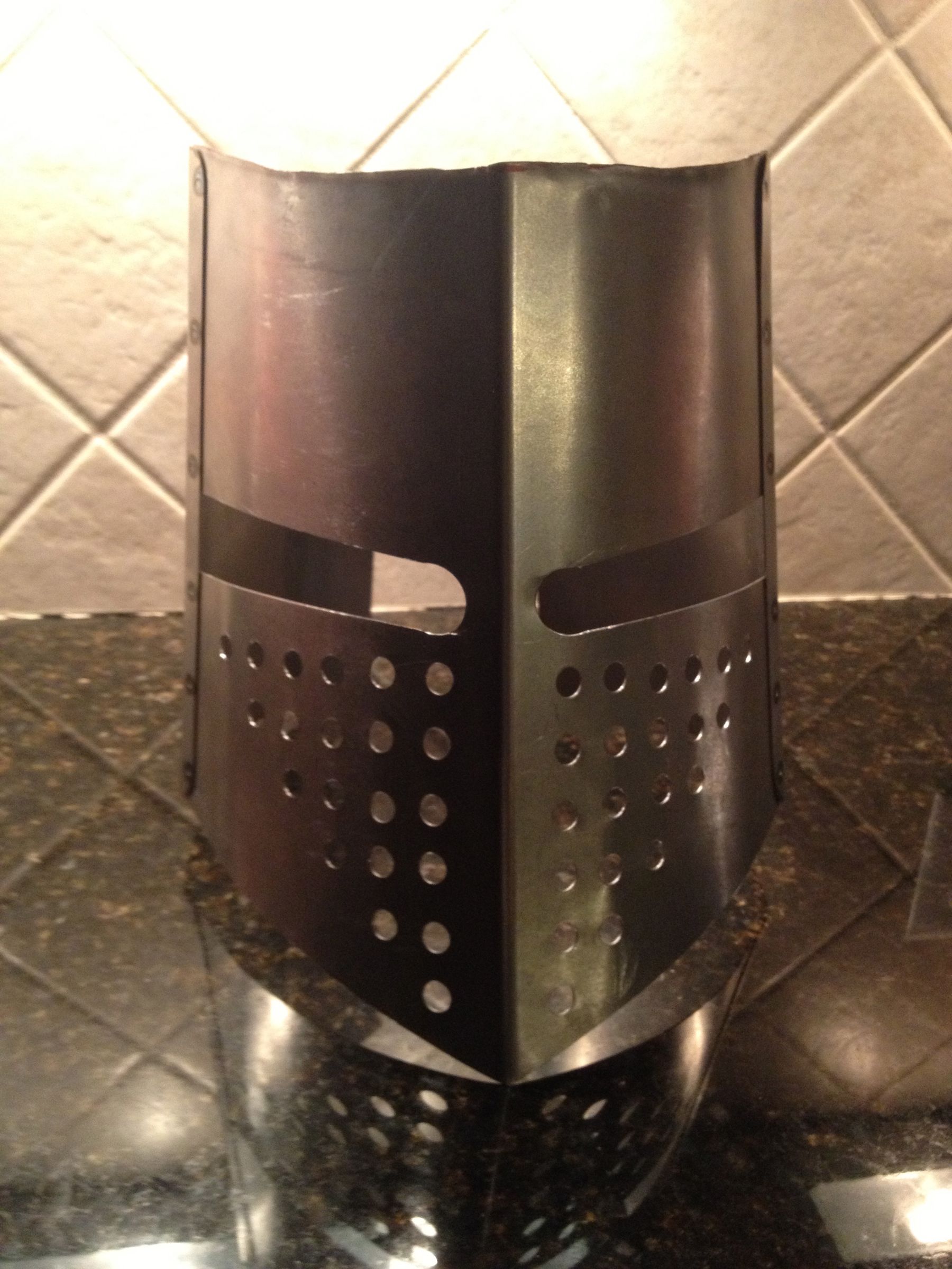 How to Make a Medieval Helmet From Sheet Metal : 10 Steps - Instructables