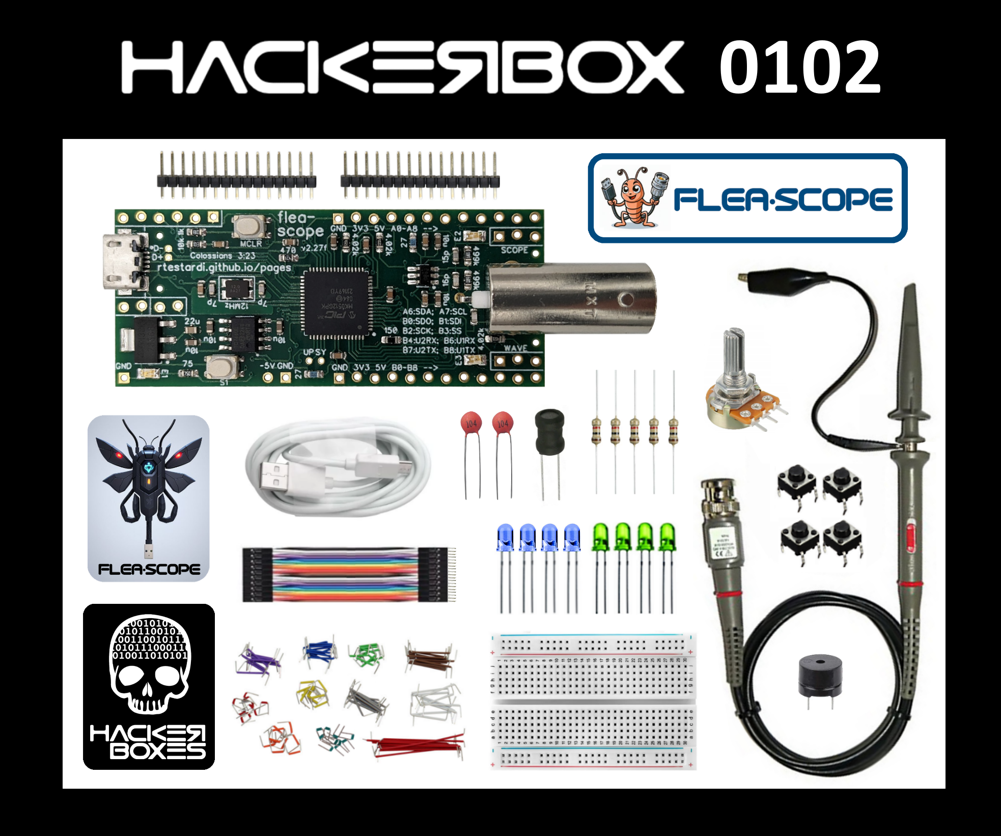 HackerBox 0102: Flea-Scope : 9 Steps - Instructables