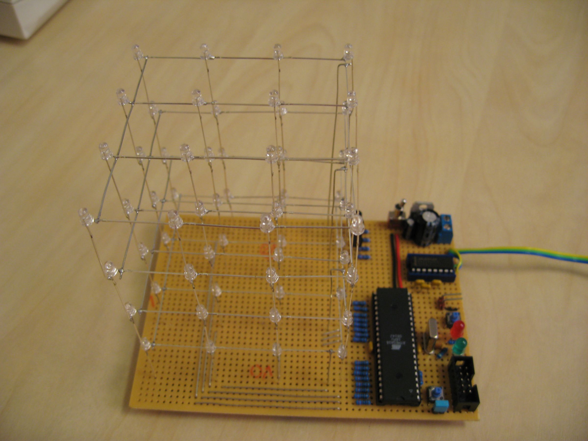 LED Cube 4x4x4 : 11 Steps (with Pictures) - Instructables