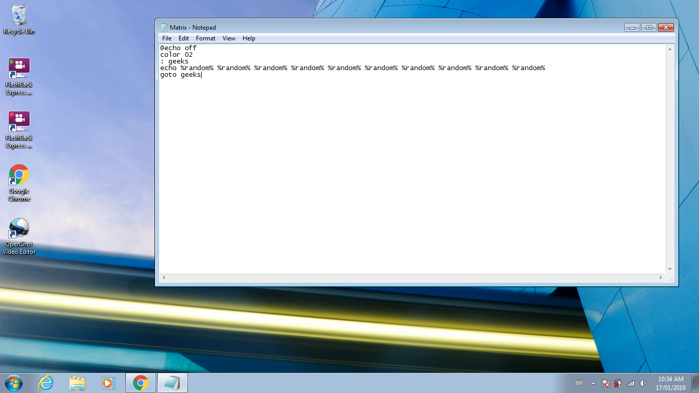 How to Create a Matrix Code in Notepad!! : 9 Steps - Instructables