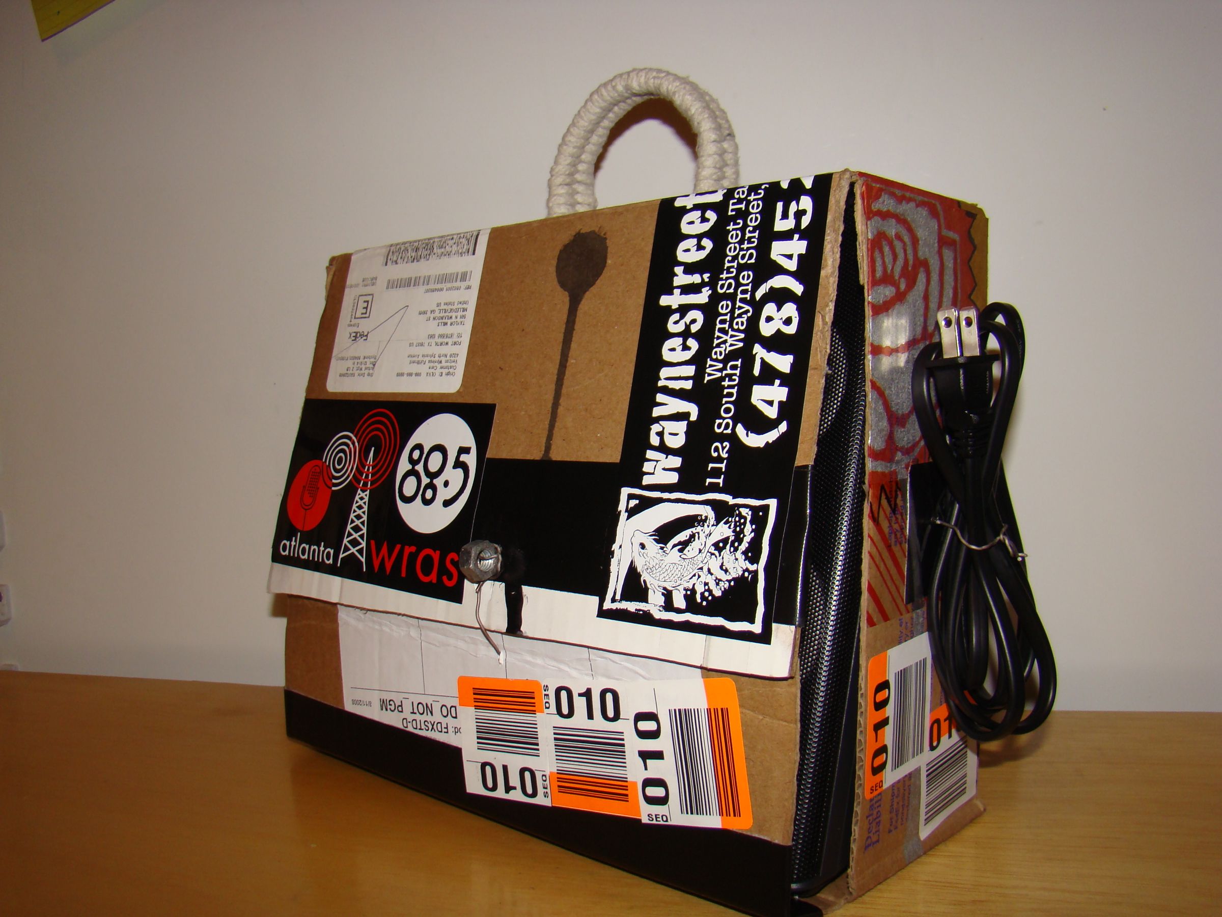 Cardboard Boombox : 7 Steps - Instructables